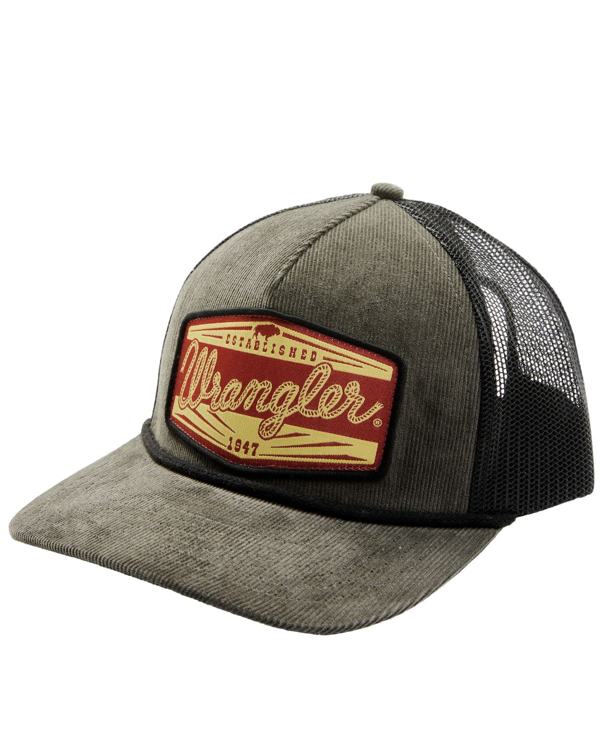 Wrangler Men's Boot Barn X Corduroy Baseball Cap Olive One Size ...