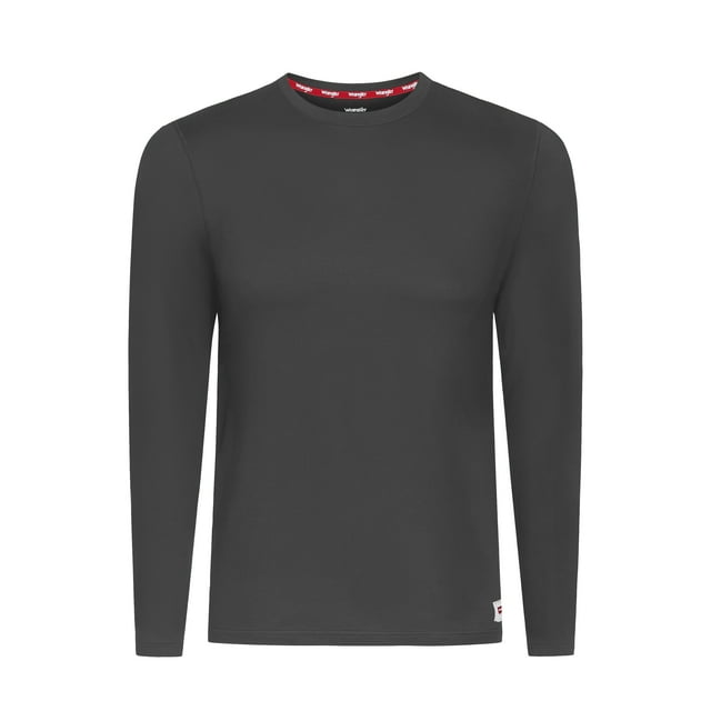 Wrangler Men's Brushed Performance Base Layer Top, 1 Pack - Walmart ...