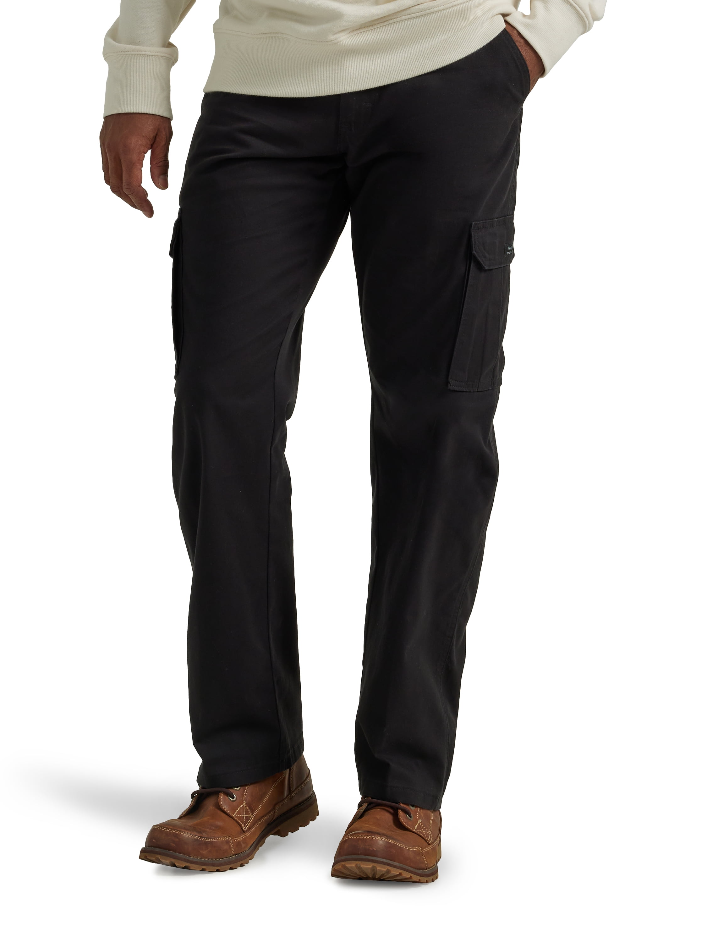 Wrangler Men's Comfort Solution Series Expandable Flex Waistband Cargo Pant - Walmart.com