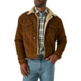 Wrangler Men's Corduroy Sherpa Lined Trucker Jacket - Walmart.com