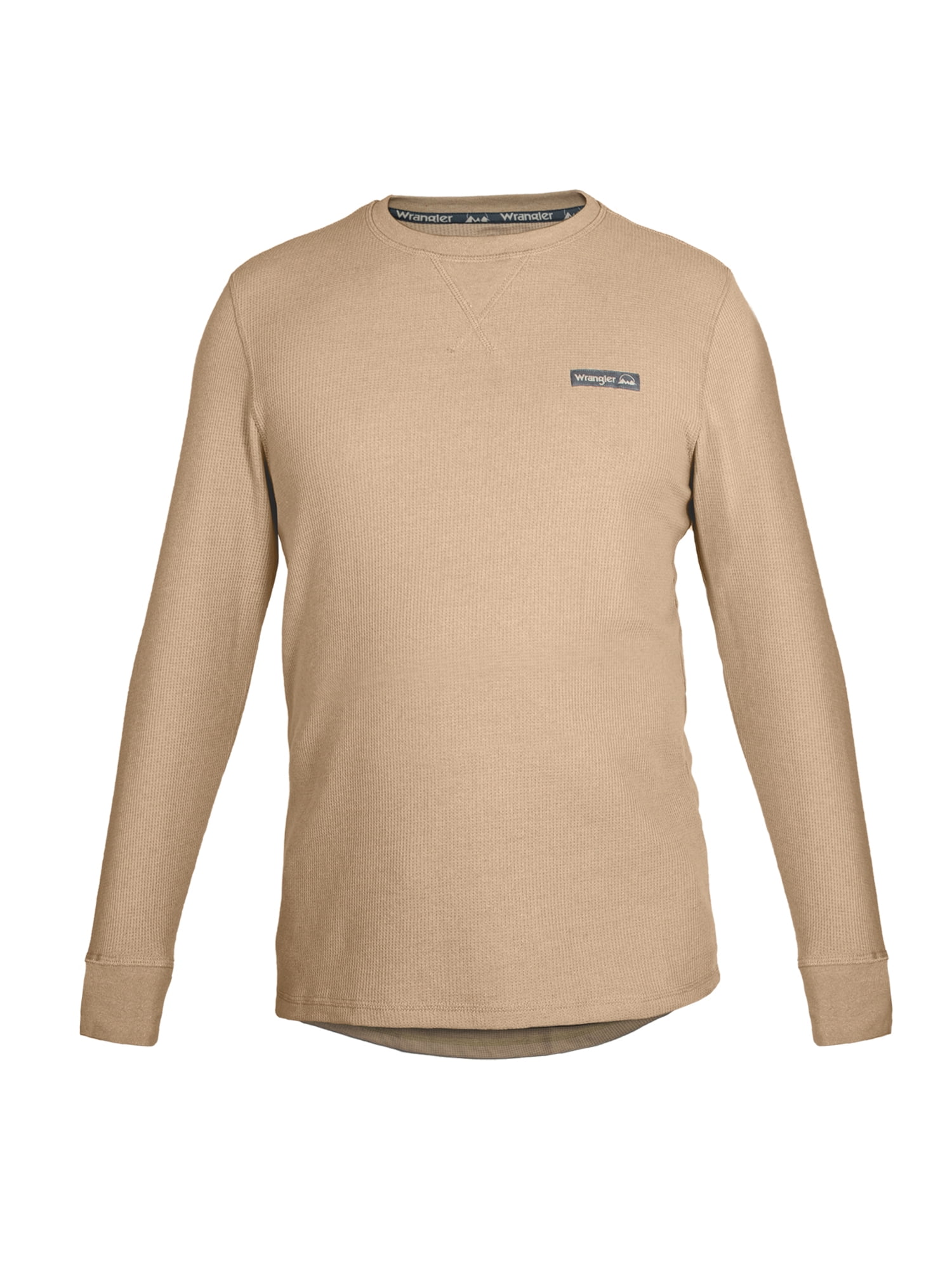 Wrangler Men's Cotton Rich Waffle Thermal Top - Walmart.com