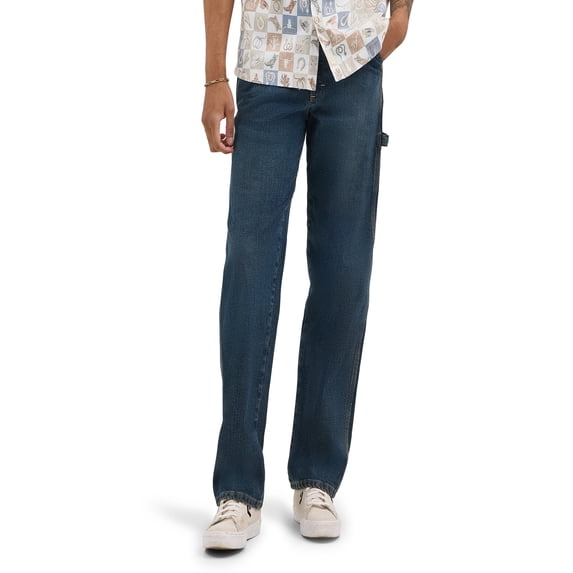 Wrangler® Men's Denim Carpenter Jeans - Walmart.com