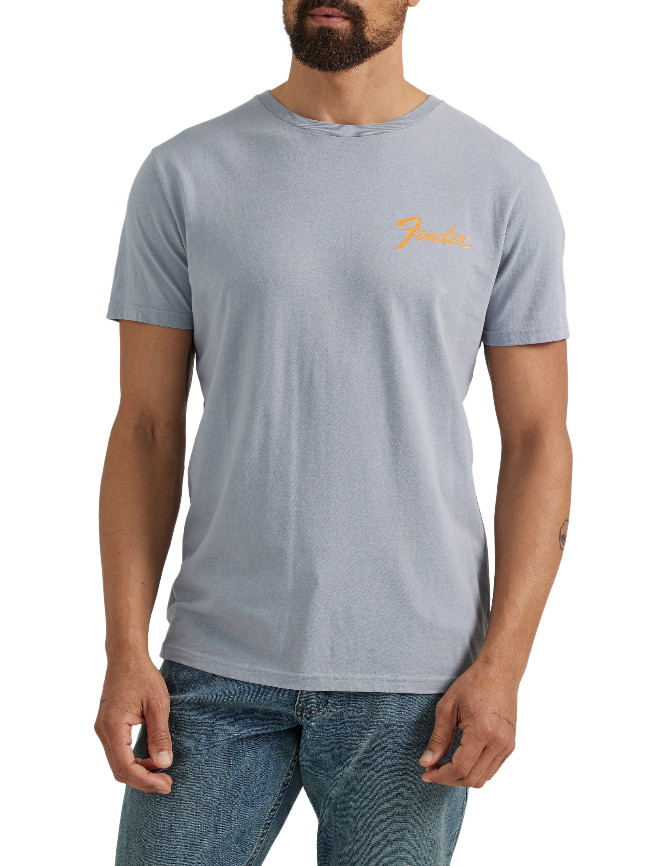 Wrangler Men's Fender Graphic Band Tee, Sizes S-3XL - Walmart.com