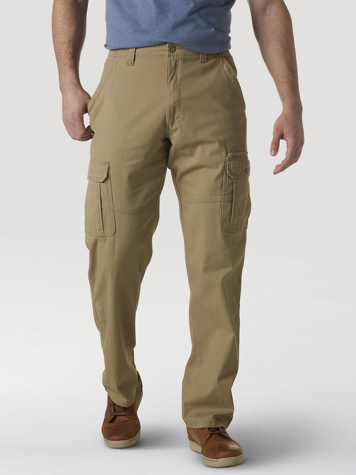 Wrangler Men's Five Star Premium Relaxed Fit Flex Cargo Pant - Elmwood ...