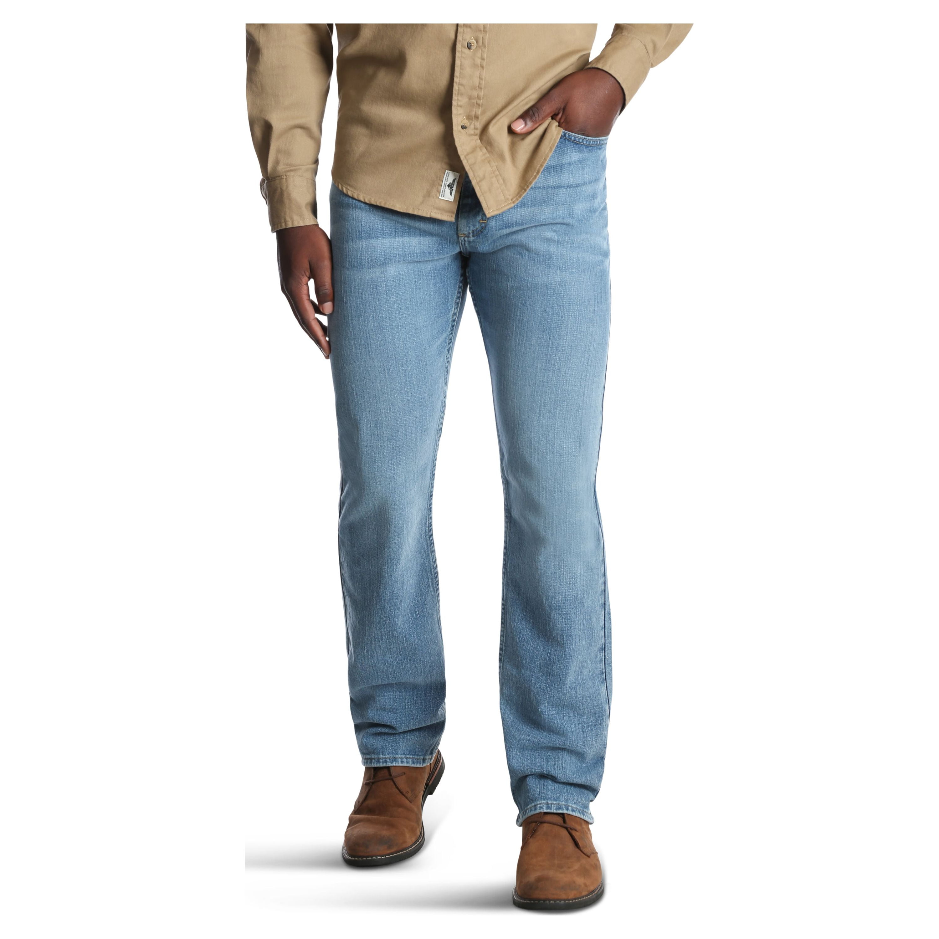 Wrangler Men's Five Star Regular Fit Jeans with Flex - Walmart.com