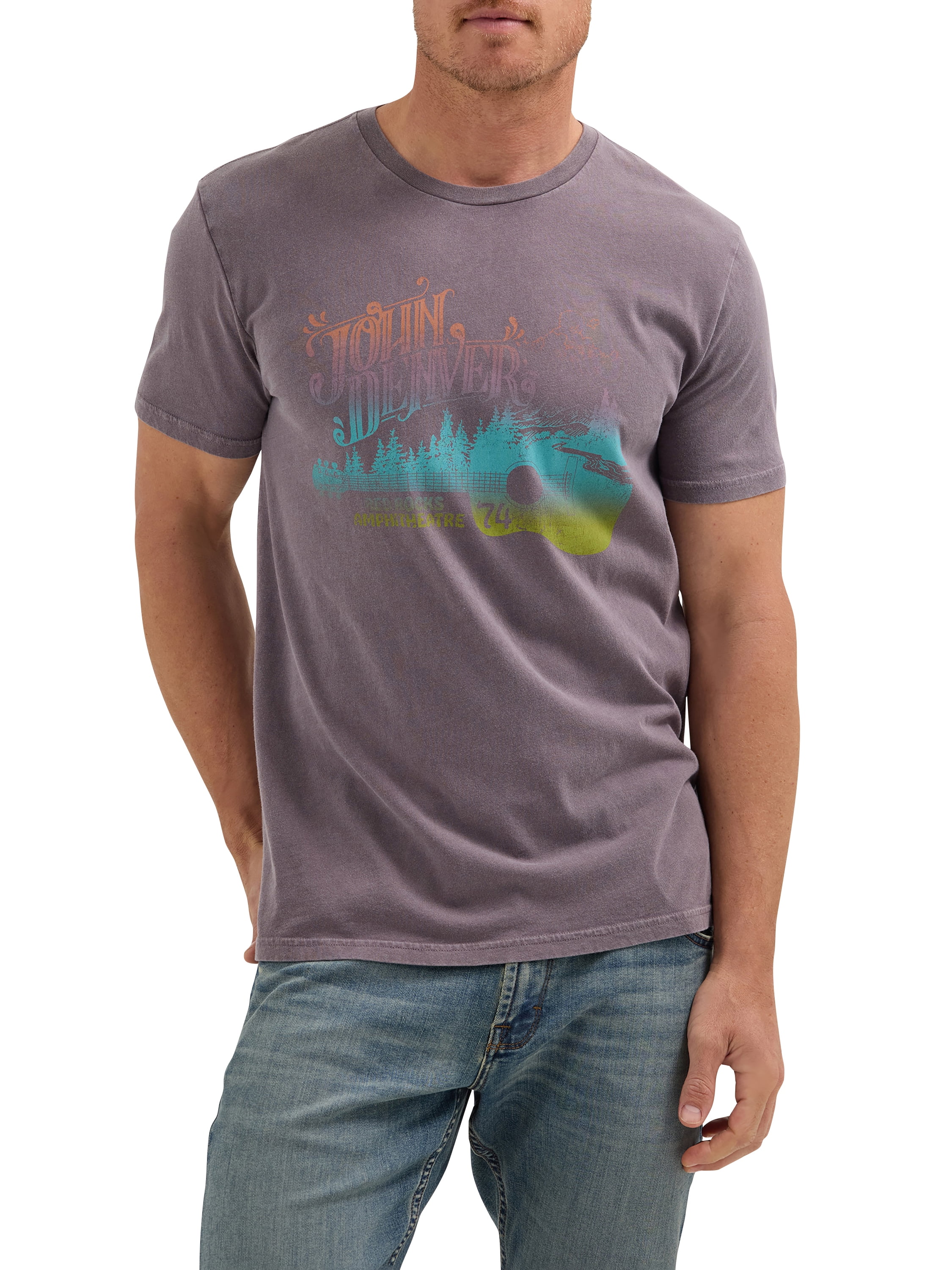 Wrangler® Men's John Denver Graphic Tee, Sizes S-3XL - Walmart.com