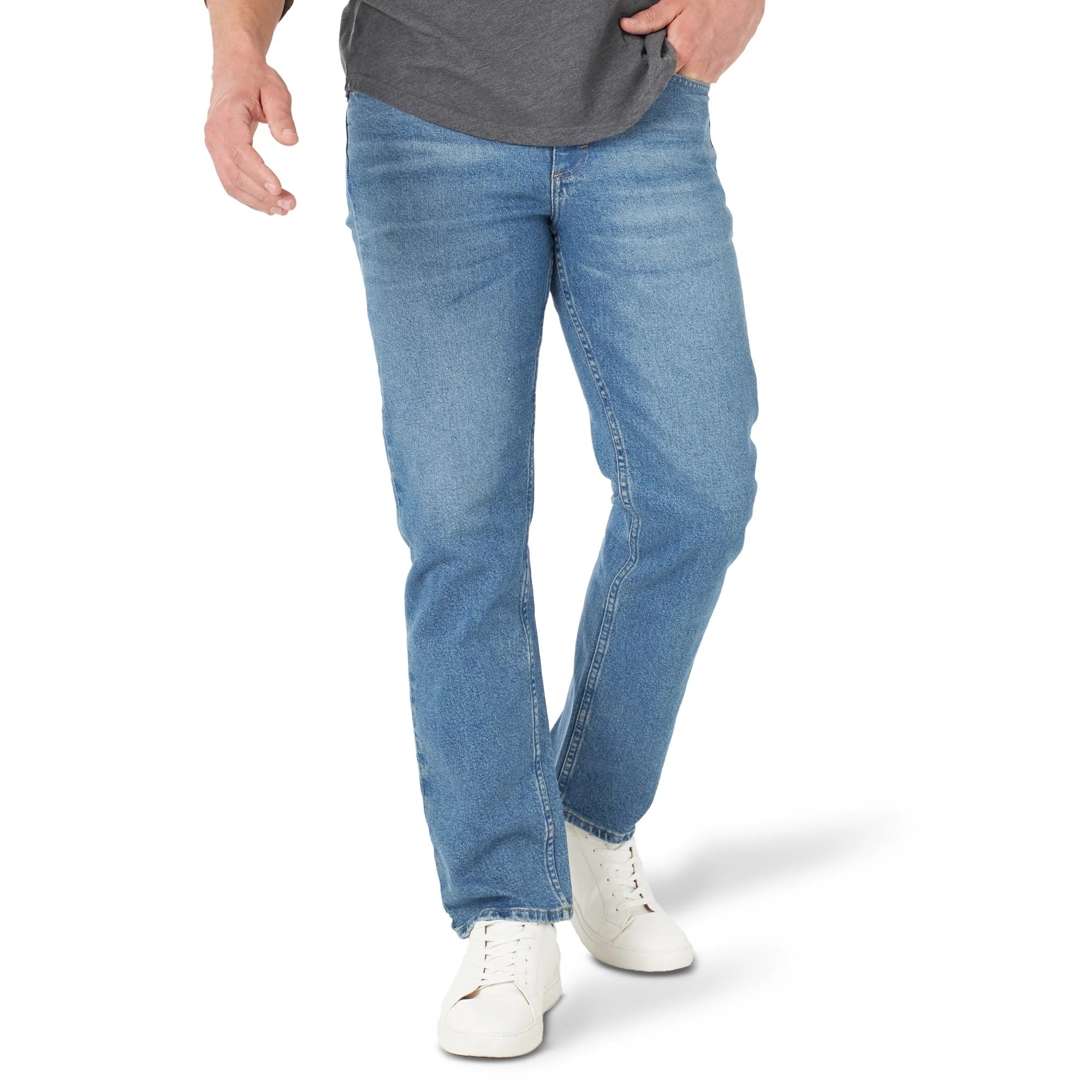 Wrangler Men's Performance Flex Relax Jeans - Walmart.com