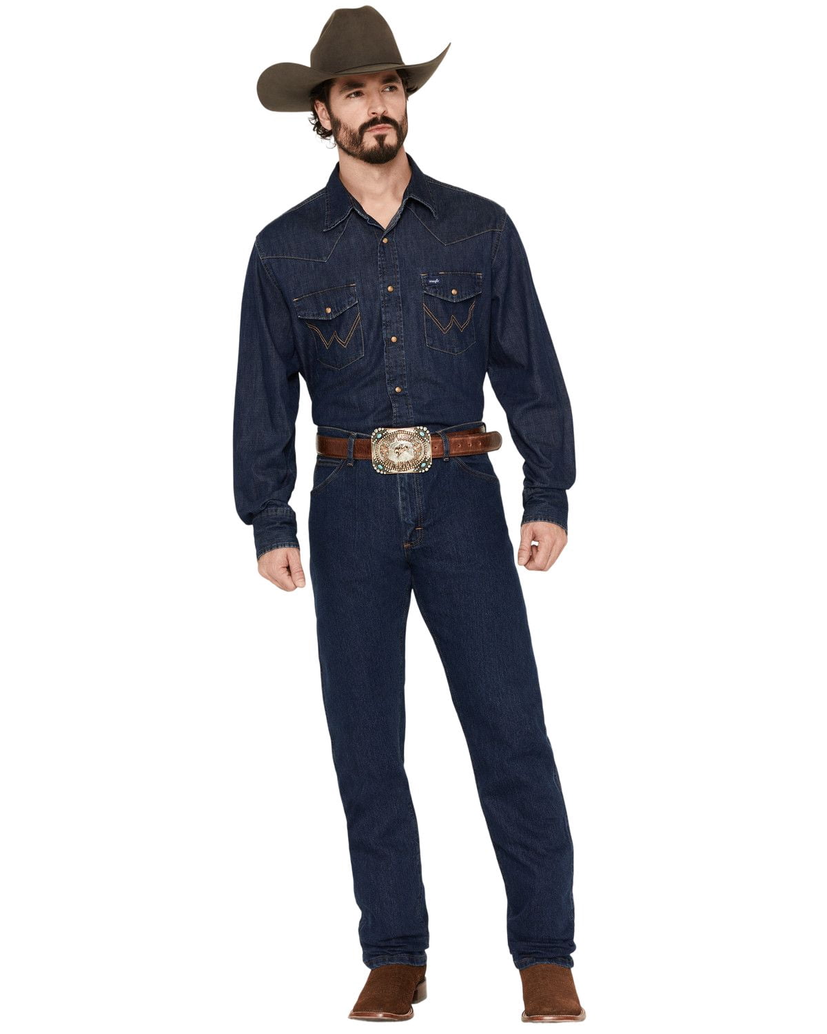 Wrangler Men's Premium Performance Cool Vantage Regular Fit Cowboy Cut ...