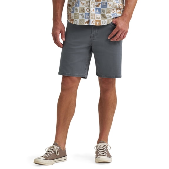 Wrangler® Men's and Big Men's Relaxed Fit Five Pocket Denim Short (30 ...
