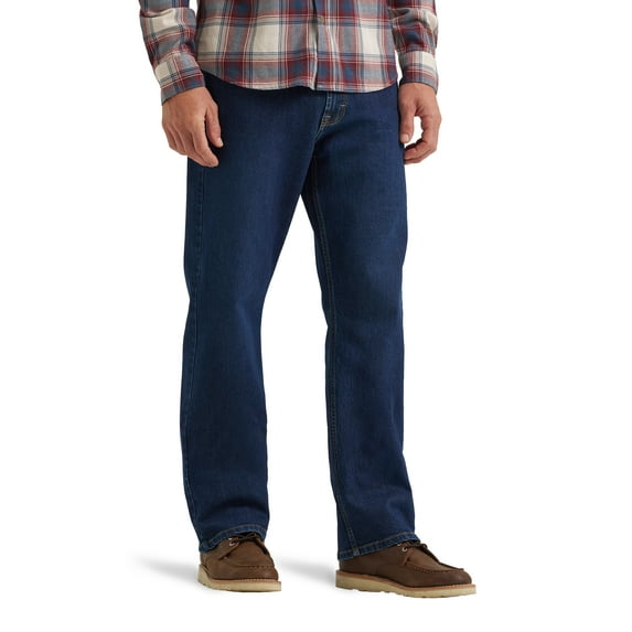 Wrangler Men's Relaxed Bootcut Jean with Stretch, Sizes 30-40 - Walmart.com