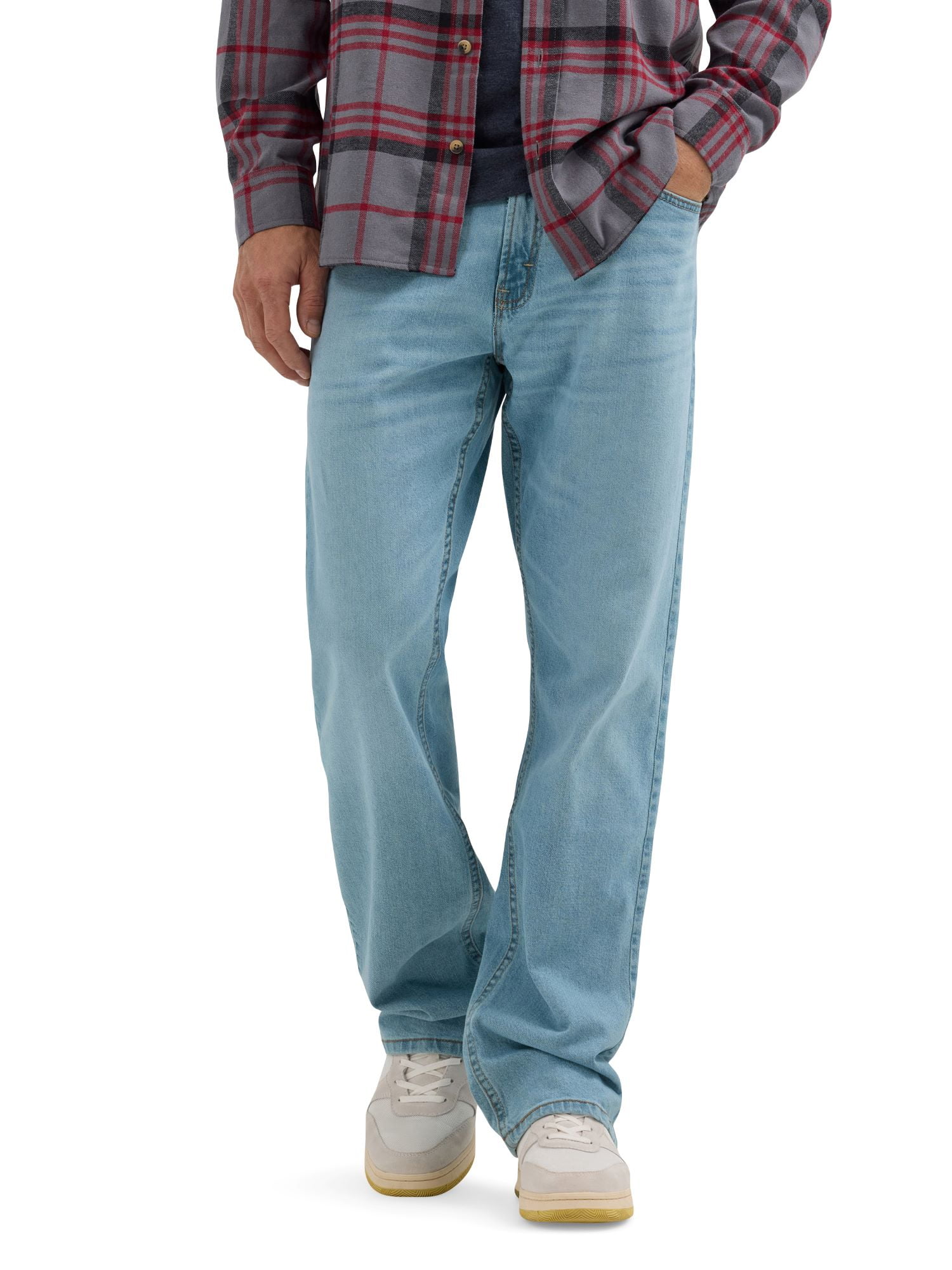 Wrangler men's Relaxed Bootcut Jean - Comfortable Fit - Walmart.com