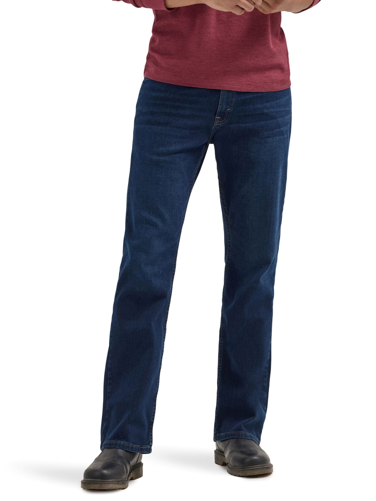 Wrangler men's Relaxed Bootcut Jean - Comfortable Fit - Walmart.com