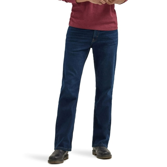 Wrangler men's Relaxed Bootcut Jean - Comfortable Fit - Walmart.com