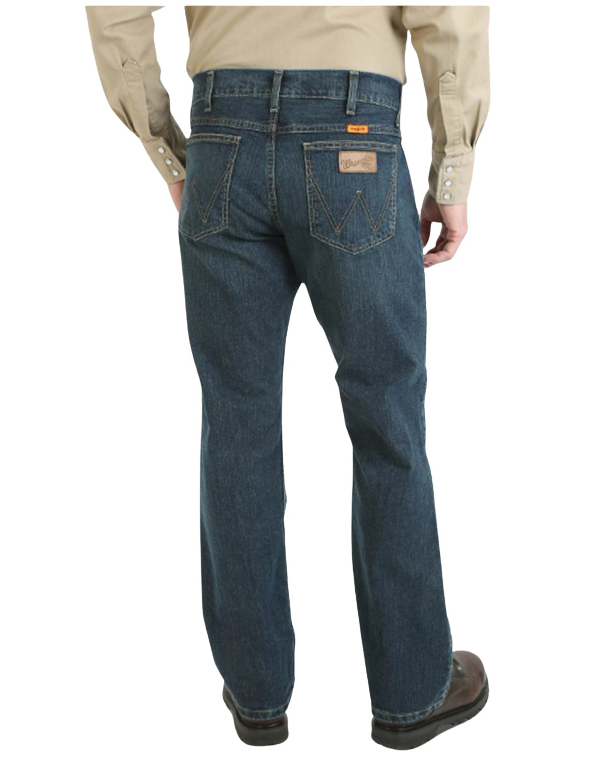 Wrangler Men's Retro Fr Memphis Dark Wash Slim Bootcut Jeans Blue 34W x ...