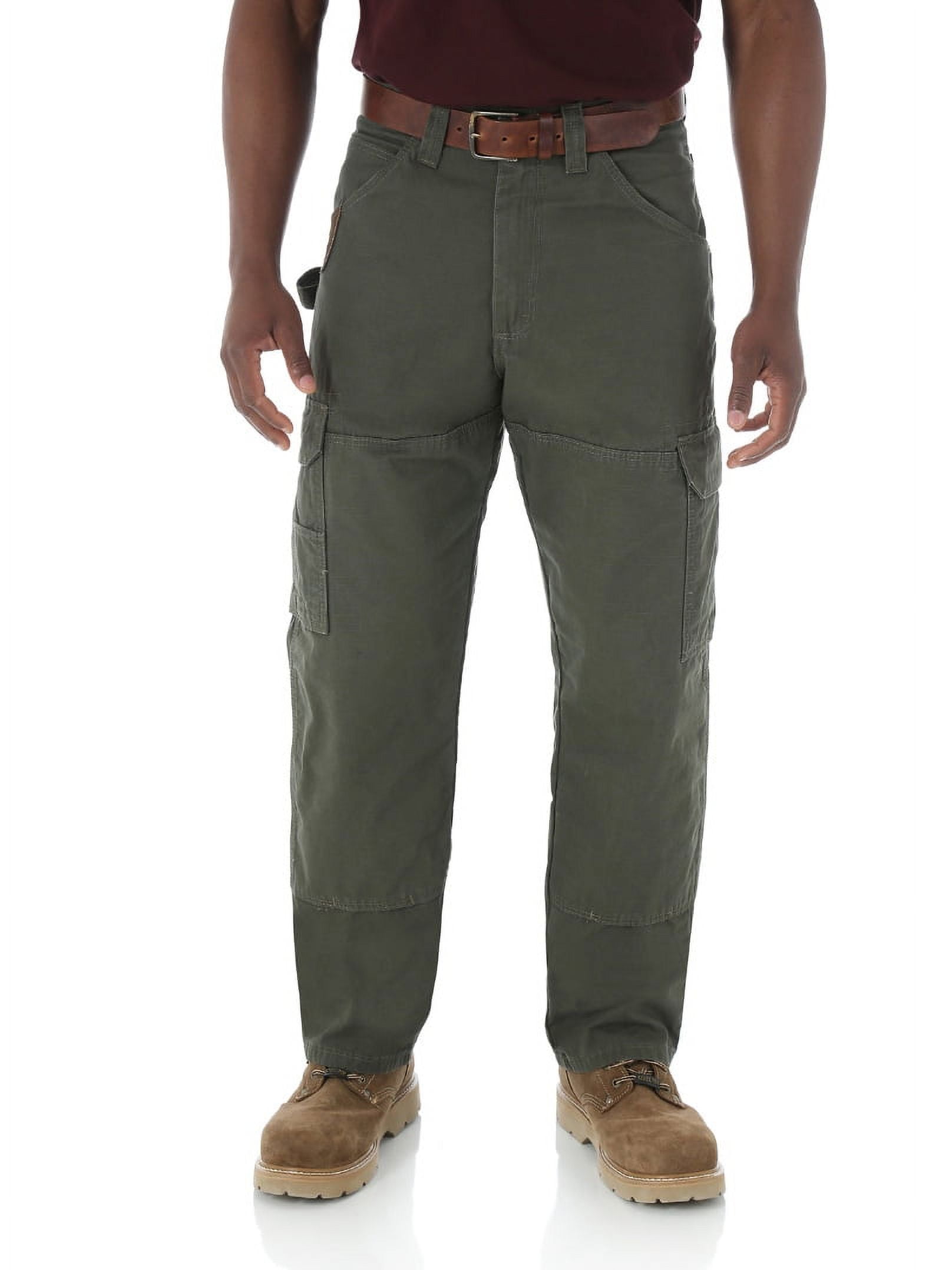 Wrangler Men's Riggs Workwear Ripstop Ranger Pants - Loden, Loden ...
