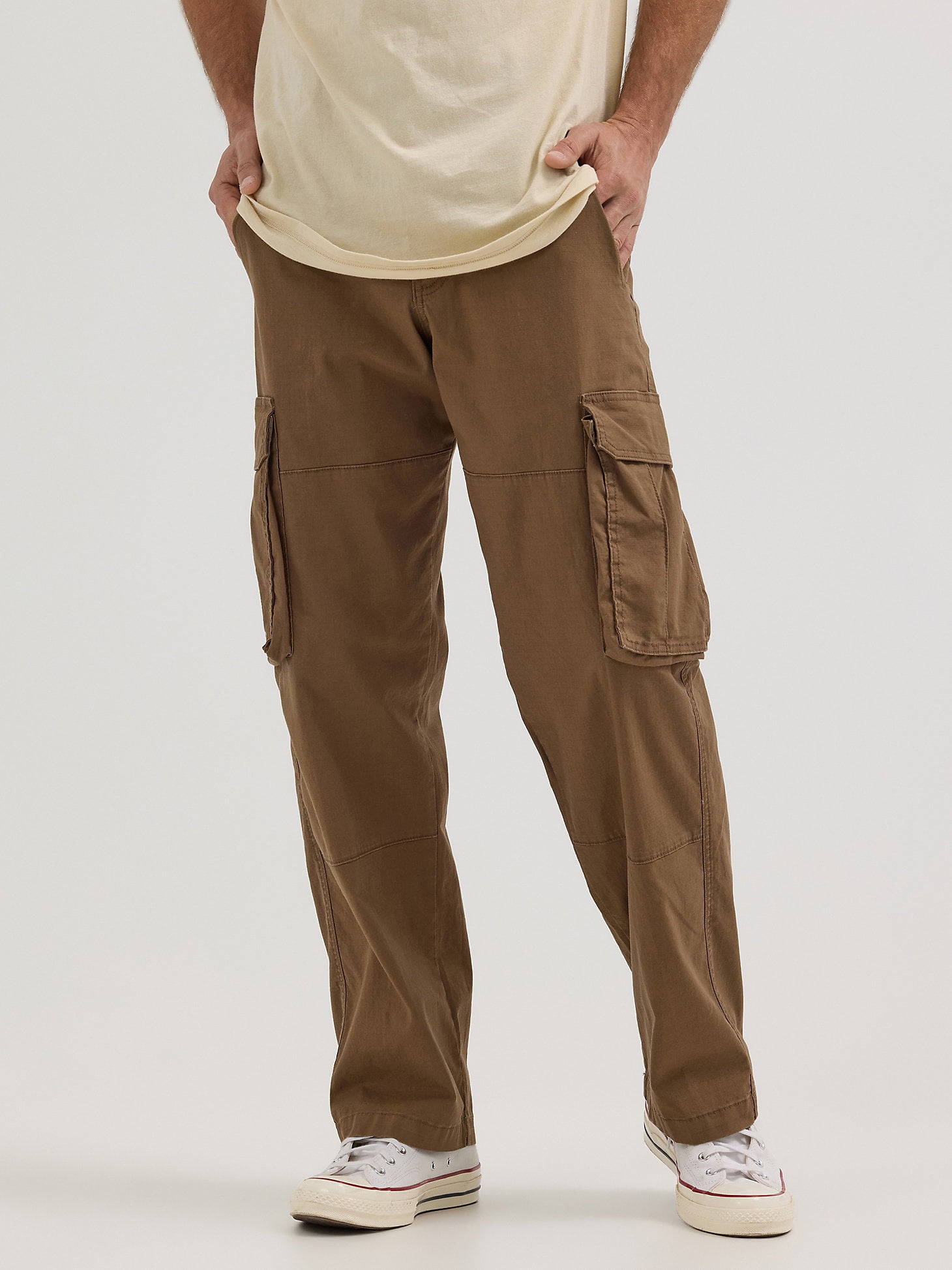 Wrangler Men's Ripstop Cargo Pant color-Teak - Walmart.com