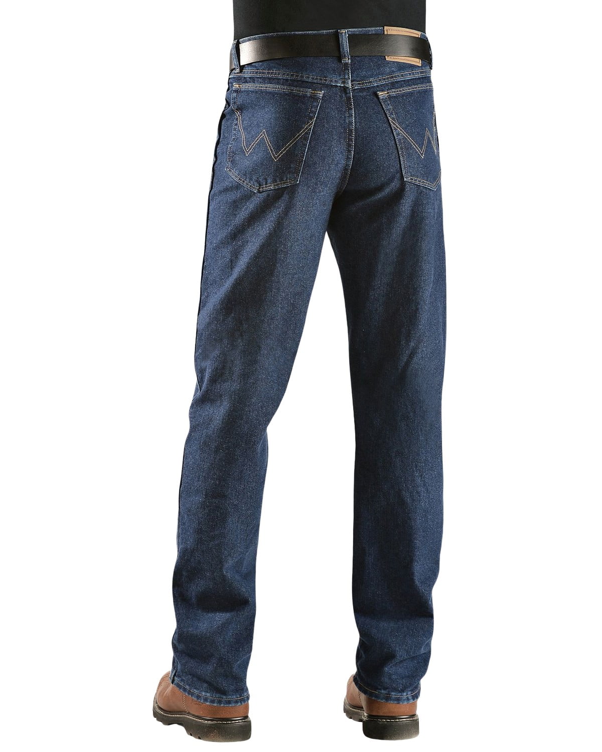 Wrangler Men's Rugged Wear Relaxed Fit Jean with Straight Legs and ...