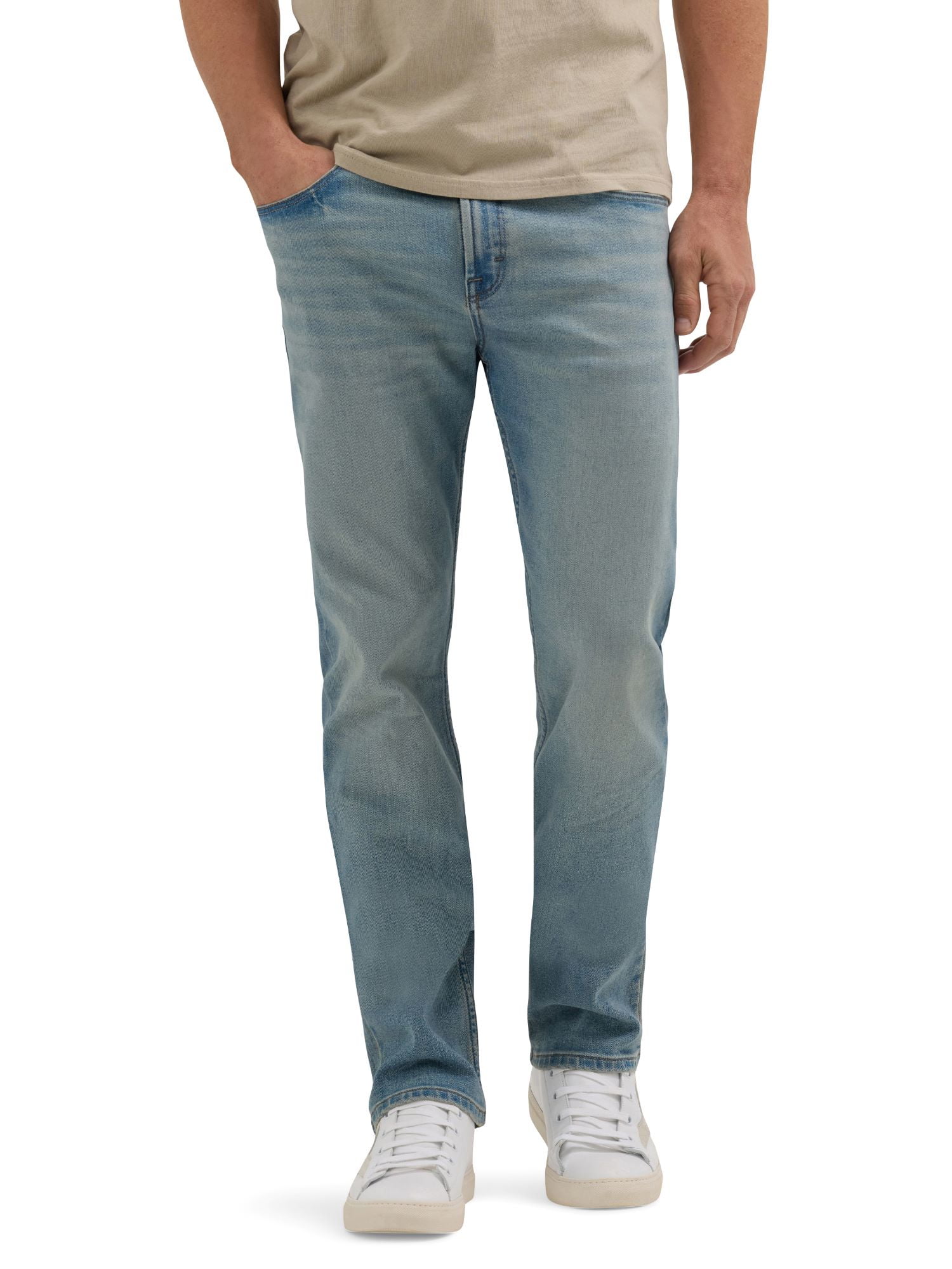 Wrangler Men's Slim Straight Fit Jean with Stretch - Walmart.com