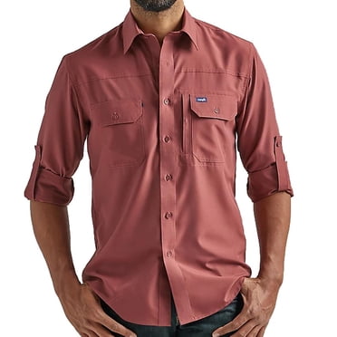 Wrangler Mens Premium Performance Advanced Comfort Workshirt - Walmart.com