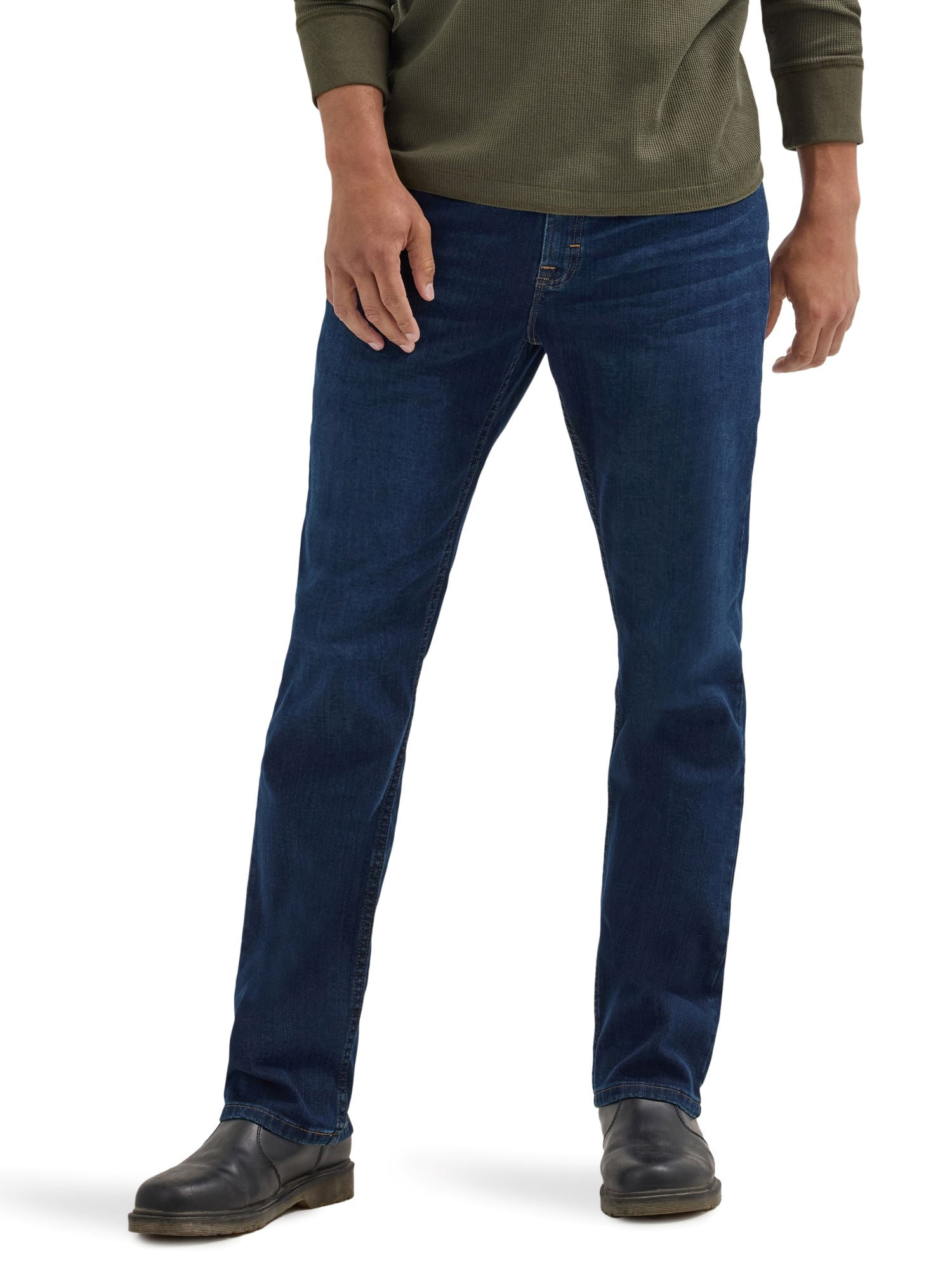 Wrangler Men's Straight Fit Jean with Stretch - Walmart.com