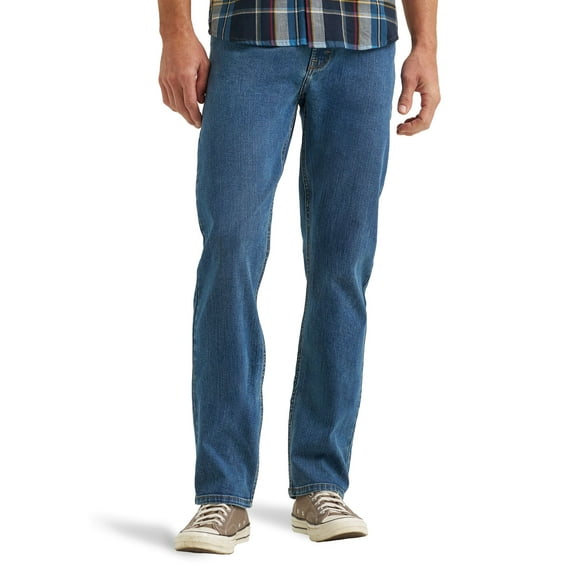Wrangler Men's Straight Fit Jean with Stretch - Walmart.com