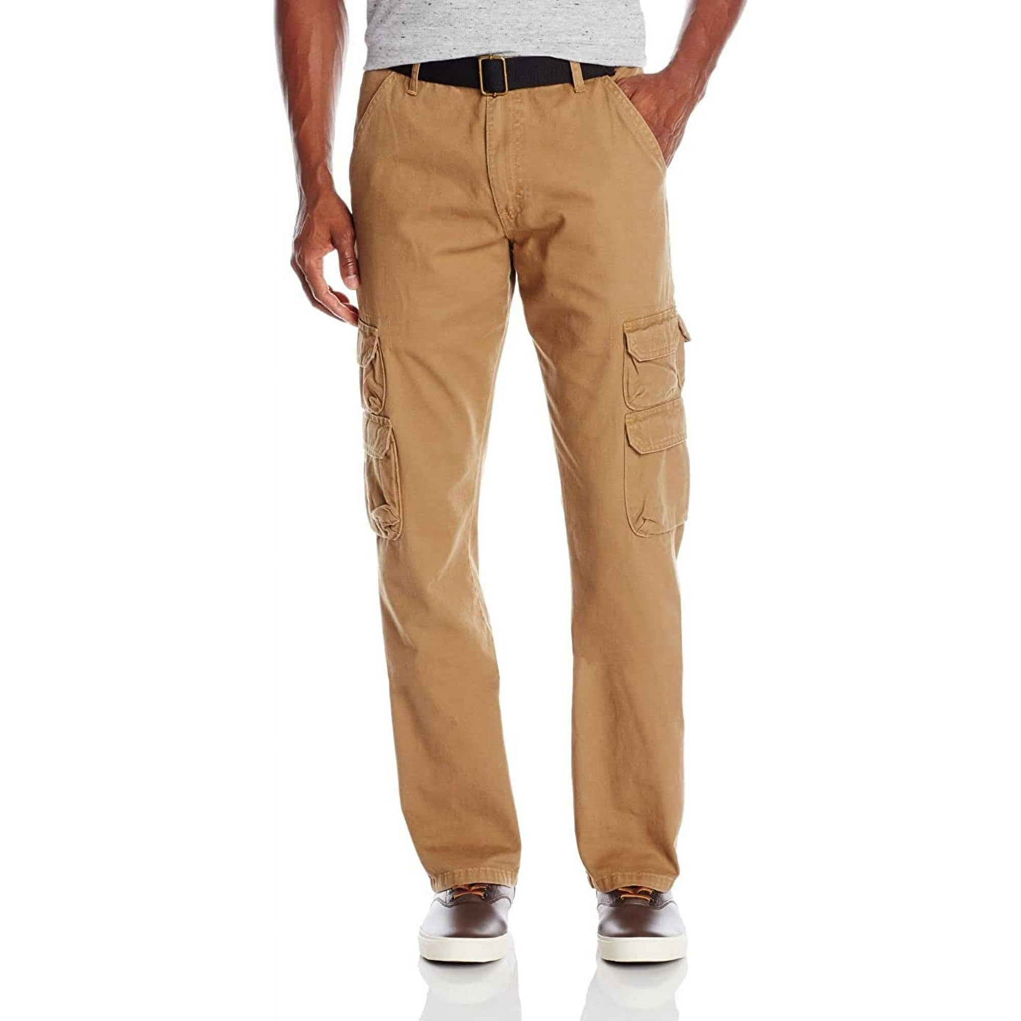 Wrangler® Men's Stretch Taper Leg Regular Fit Cargo Pant - Walmart.com