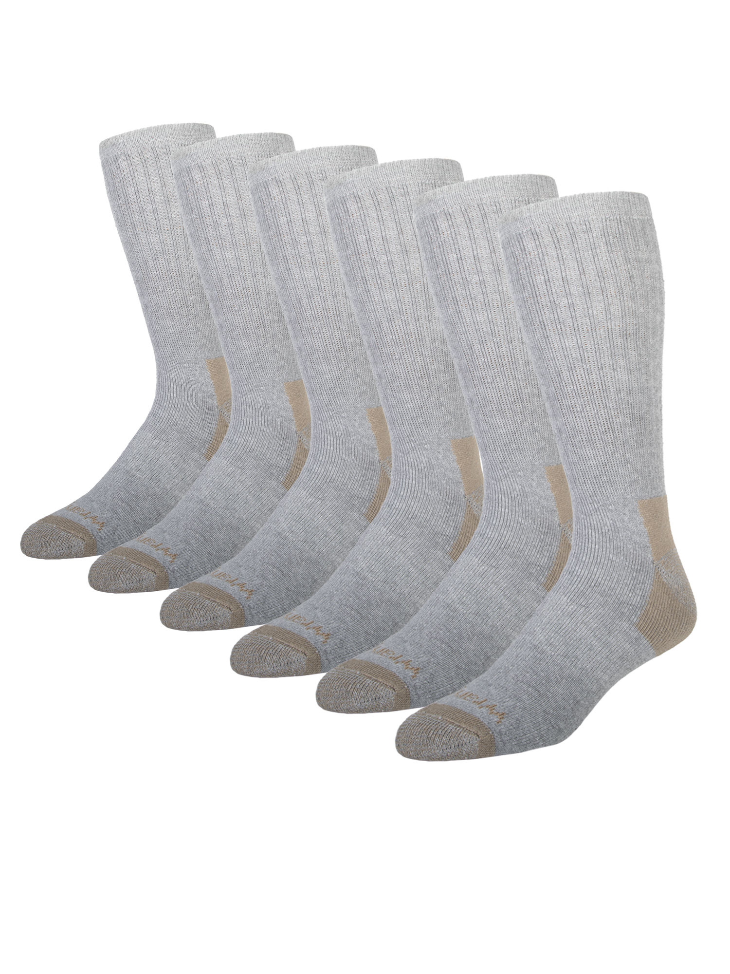 Genuine Dickies Men's Dri-Tech Comfort Crew Work Socks, 5-Pack ...
