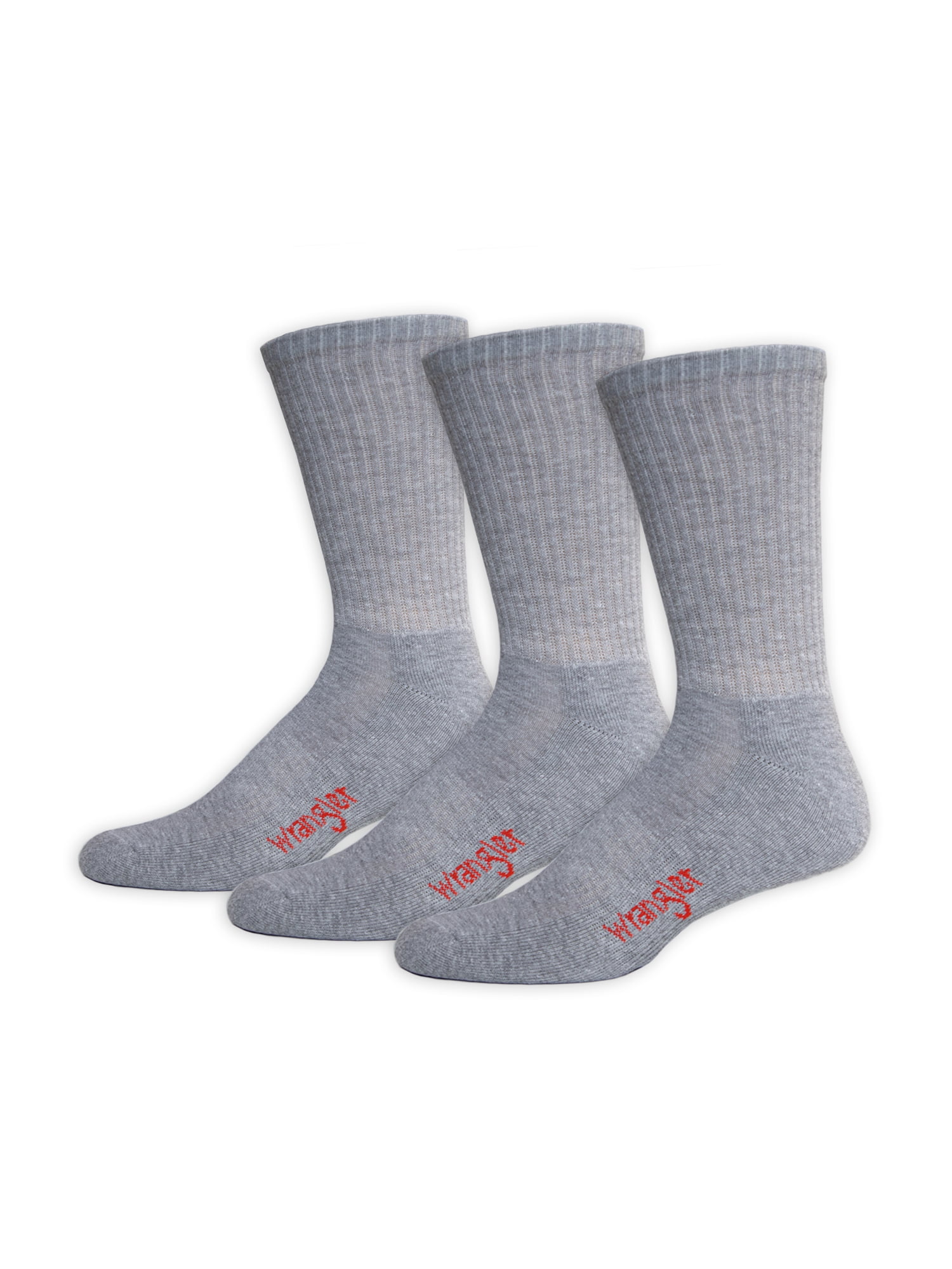 Wrangler Men's Wool Work Crew Socks, 3-Pack - Walmart.com