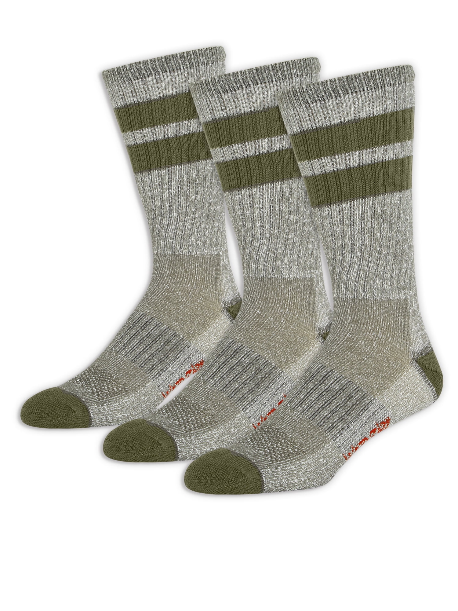 Wrangler Wool Work Crew Socks - 3-Pack - Wrangler Wool Socks - Walmart.com