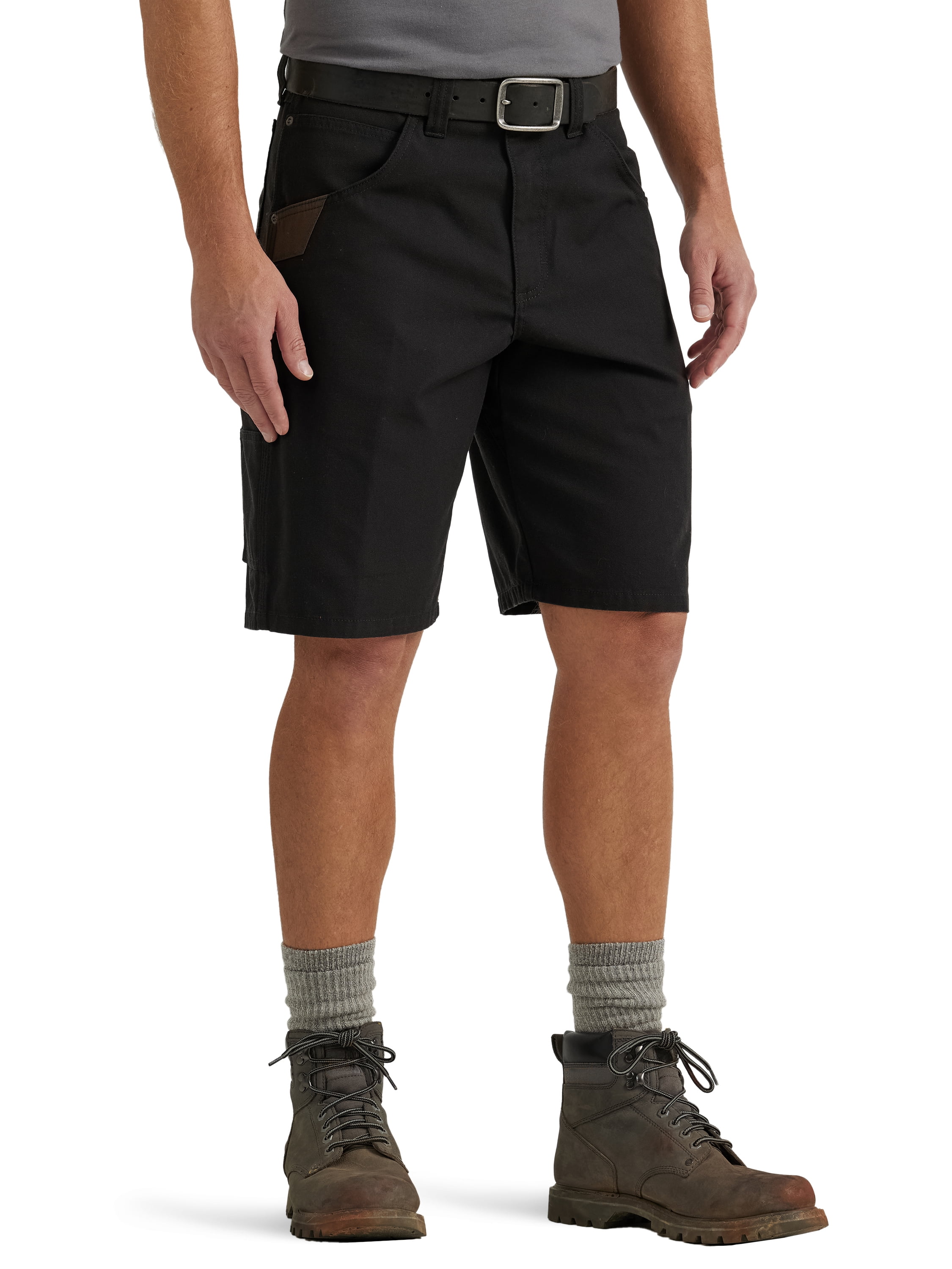 Wrangler® Men's Workwear Utility Canvas Short with Tool Pockets ...