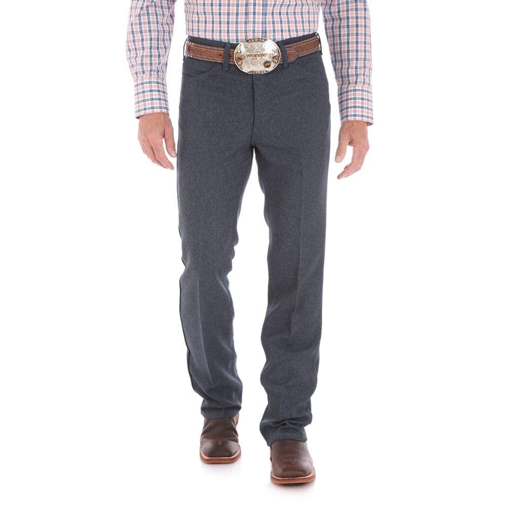 Wrangler mens Wrancher Dress jeans, Heather Blue, 34W x 30L US ...