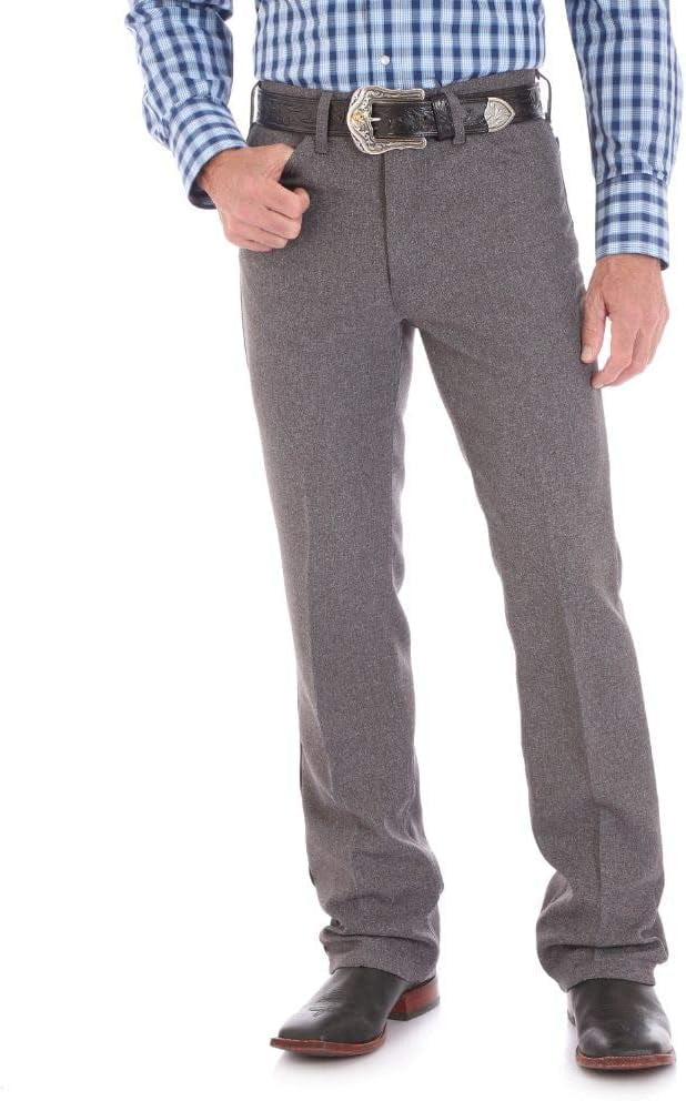 Wrangler Men's Wrancher Dress Jeans Hthr Grey 35W x 34L - Walmart.com