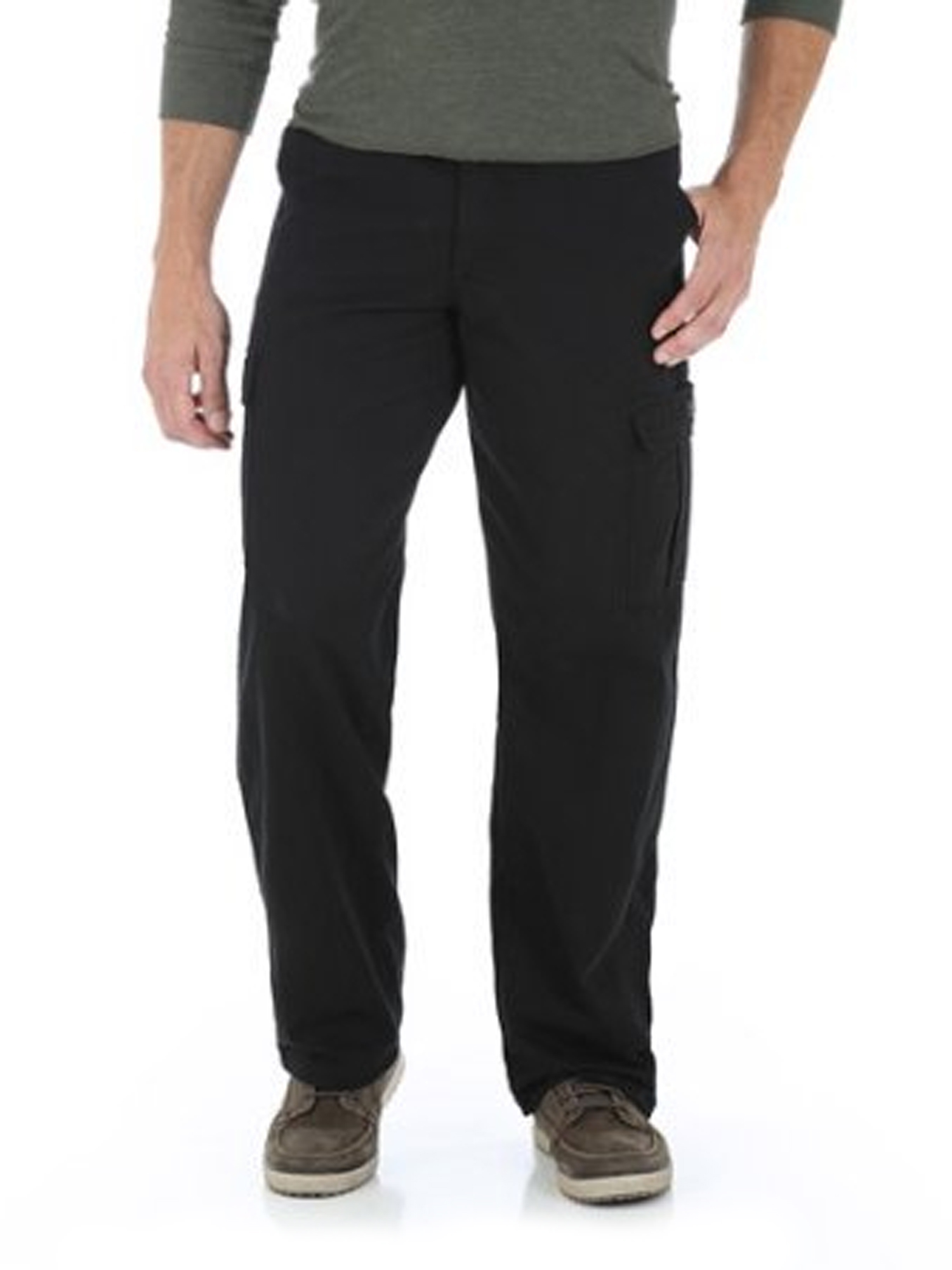 Wrangler Men's and Big Men's Relaxed Fit Cargo Pants With Stretch ...