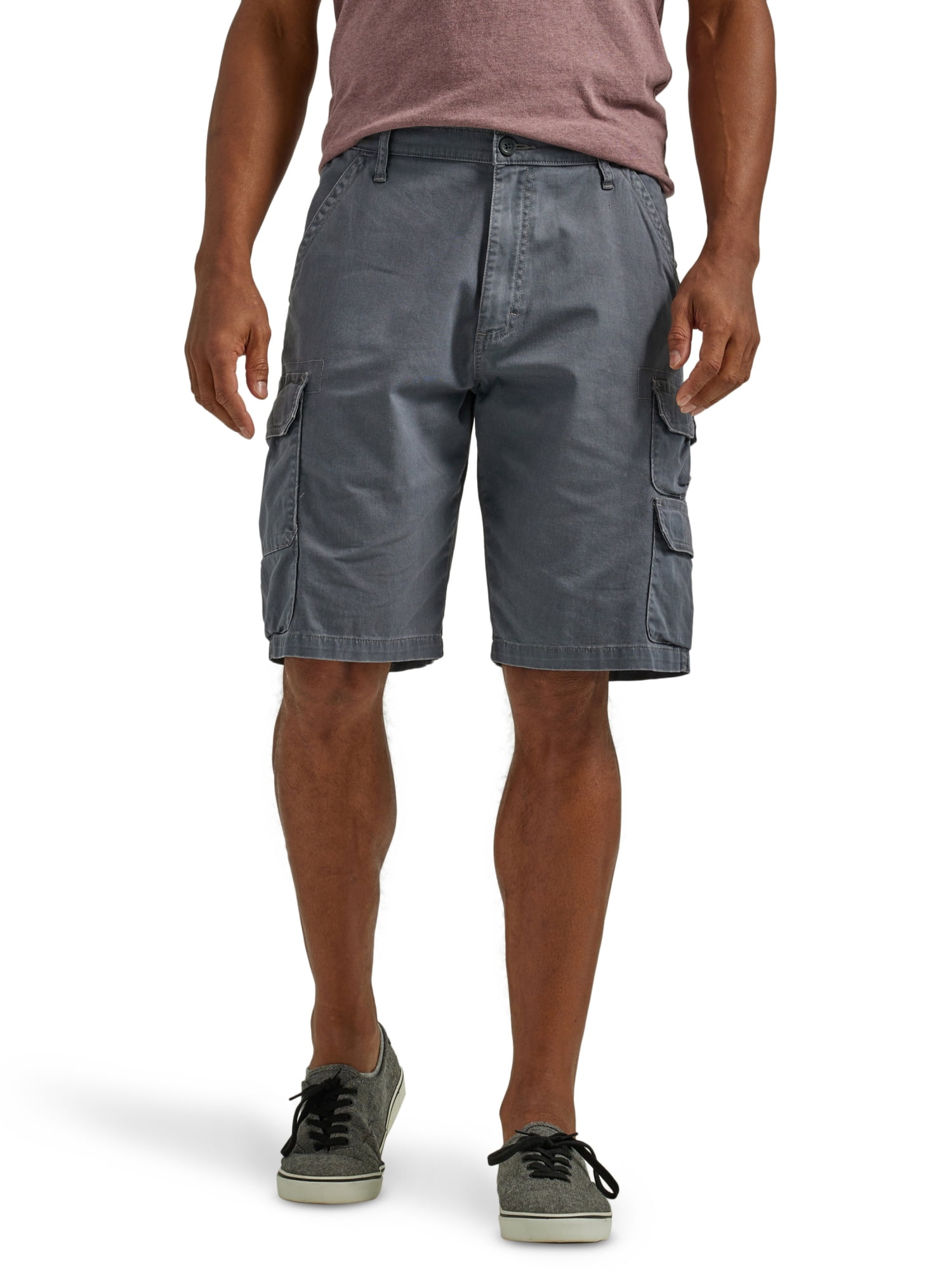 Wrangler Men's and Big Men's Multi-Pocket Cargo Short with Stretch ...