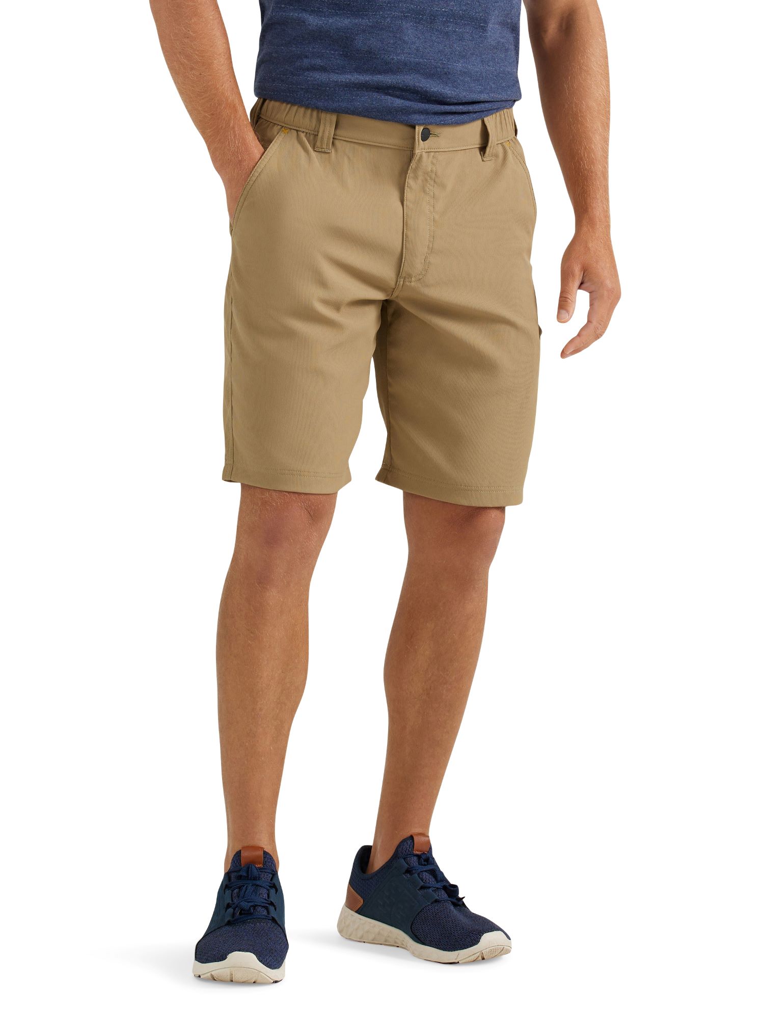 Wrangler Men's & Big Men's Performance Side Elastic Waist Short ...