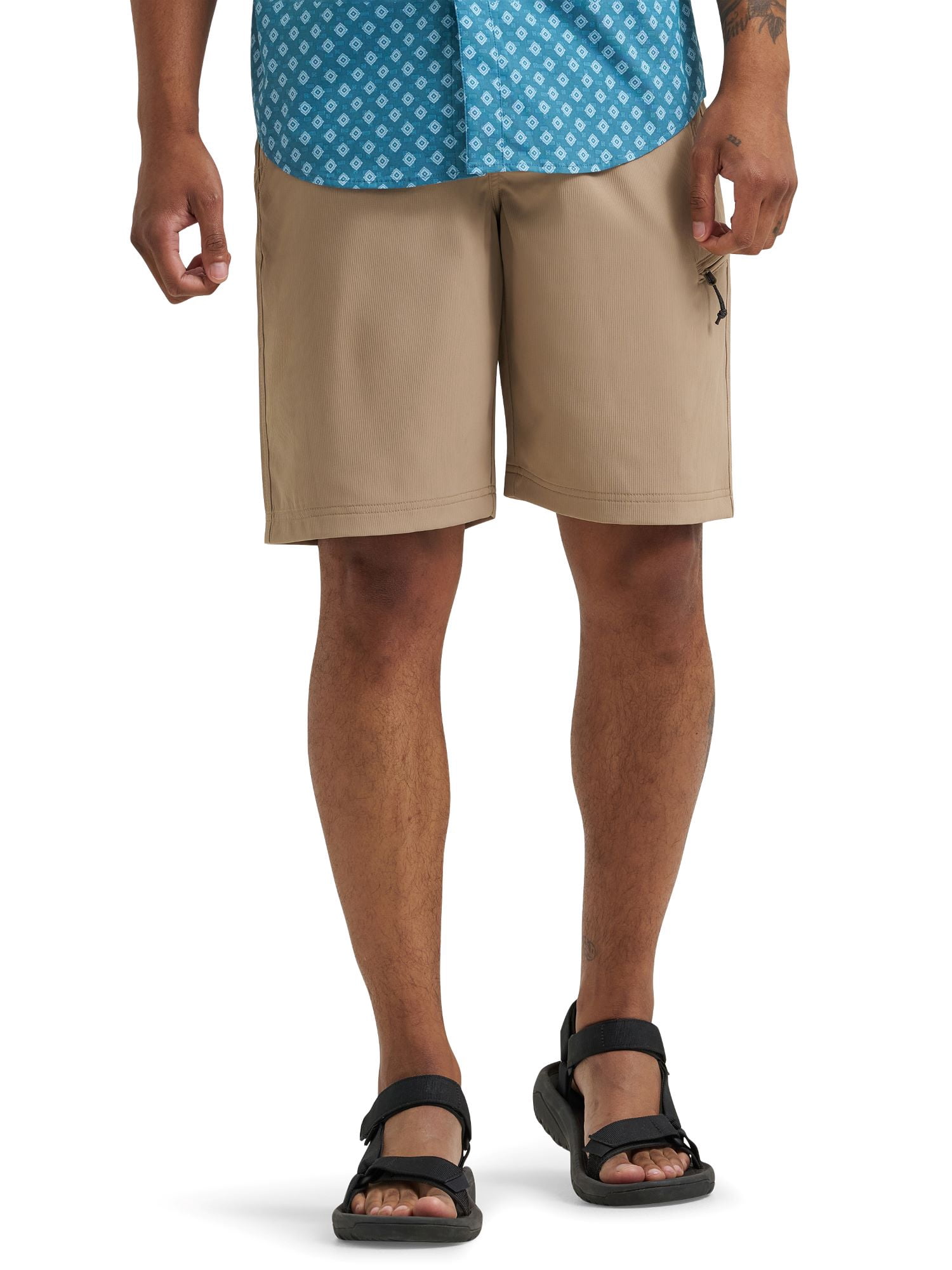 Wrangler Men's and Big Men's Outdoor Performance Side Elastic Waist ...