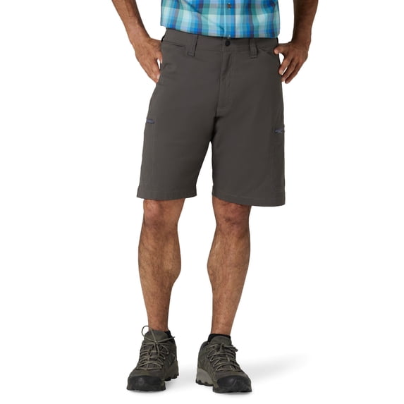 Wrangler® Men's and Big Men's Outdoor Performance Zip Cargo Short with ...