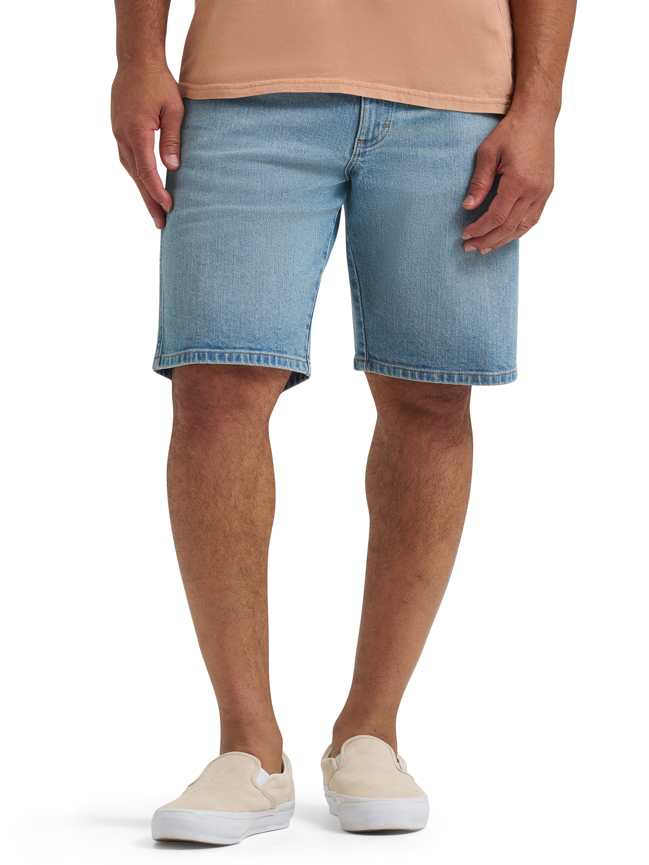 Wrangler® Men's and Big Men's Relaxed Fit Five Pocket Denim Short (30 ...