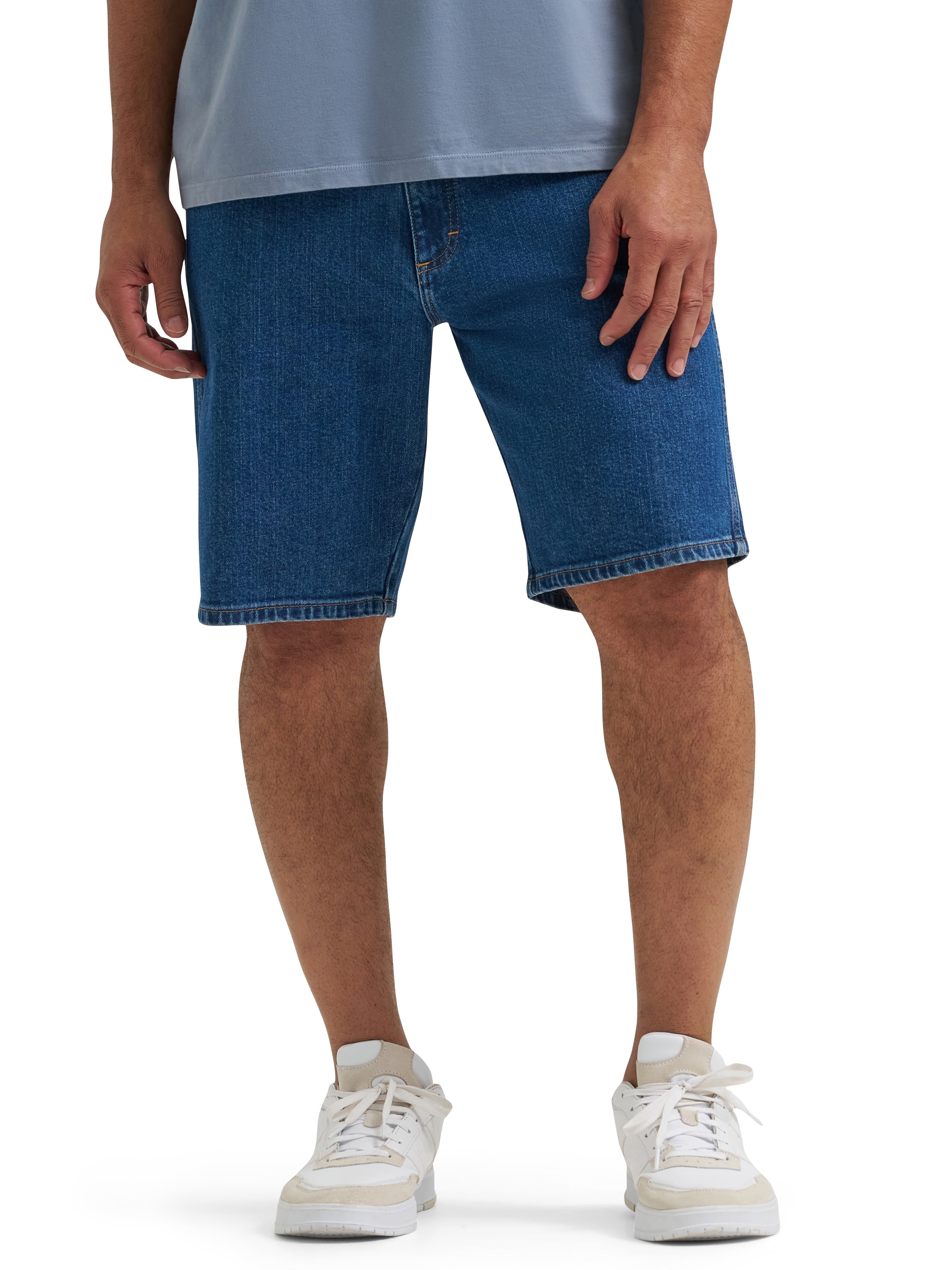 Wrangler® Men's and Big Men's Relaxed Fit Five Pocket Denim Short (30 ...