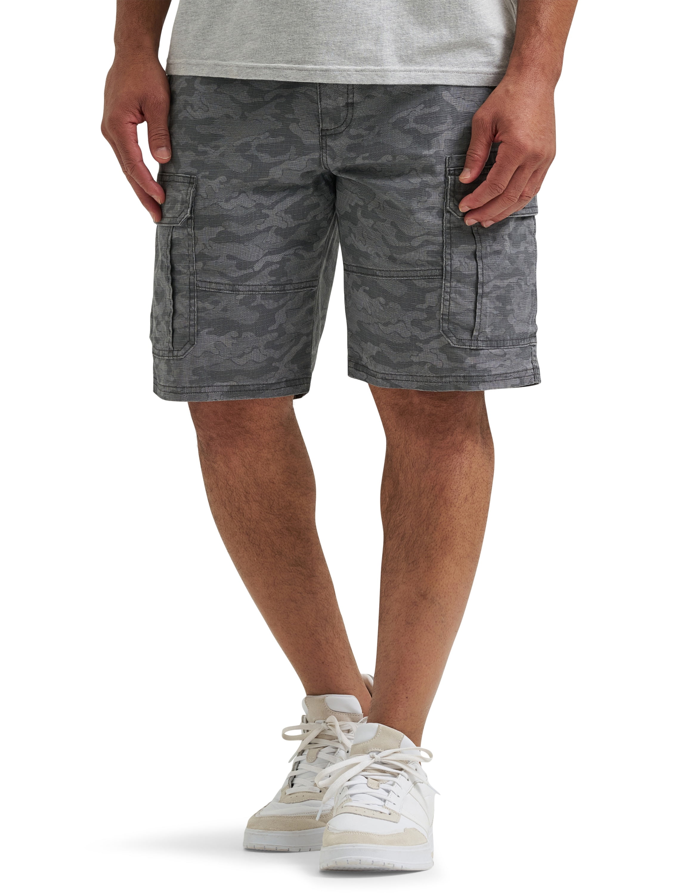Wrangler Men's and Big Men's Stretch Cargo Shorts - Walmart.com