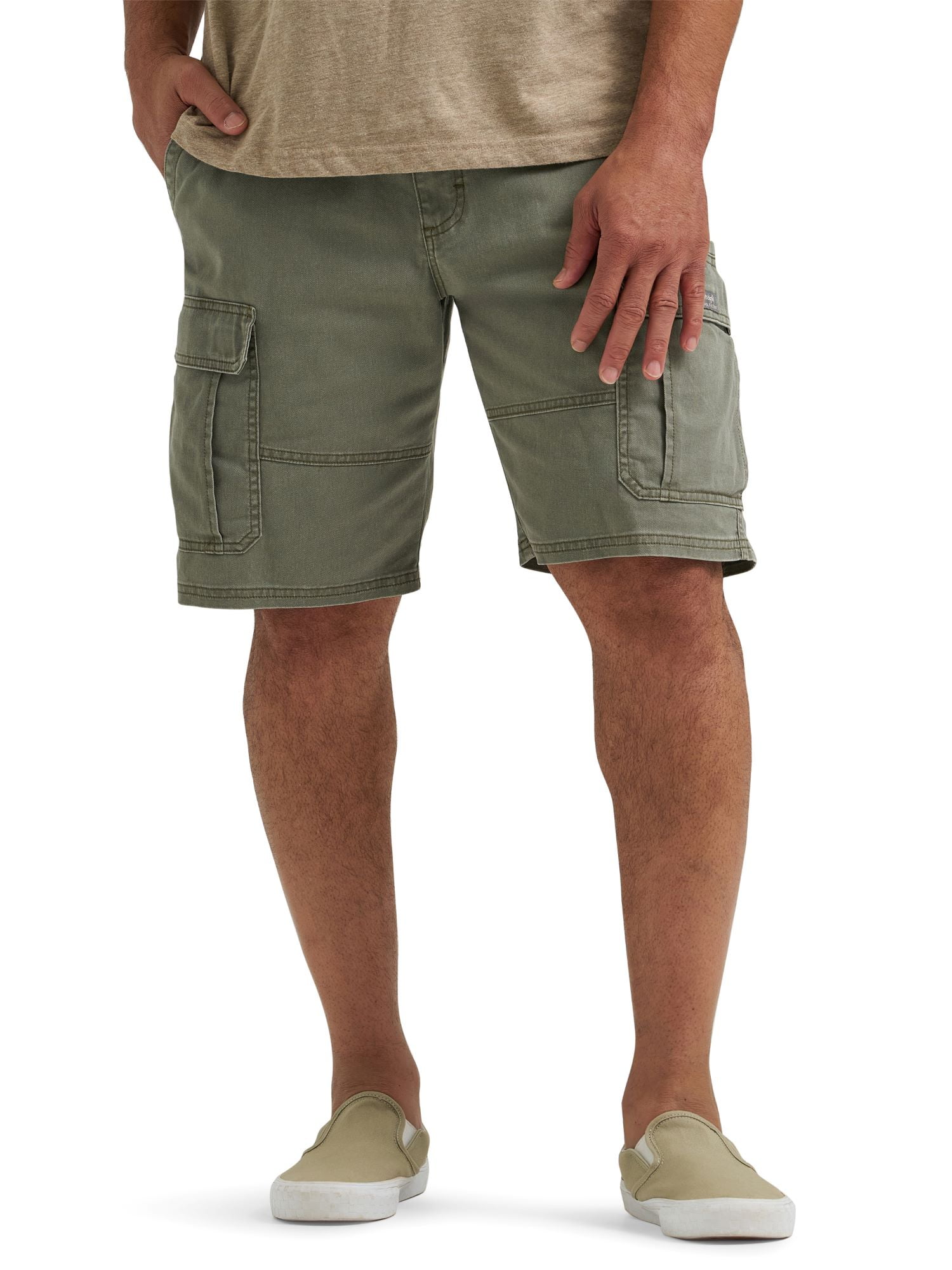 Wrangler Men's and Big Men's Stretch Cargo Shorts - Walmart.com