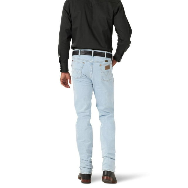 Wrangler Mens Bleach Cowboy Cut Active Flex Jeans - Walmart.com
