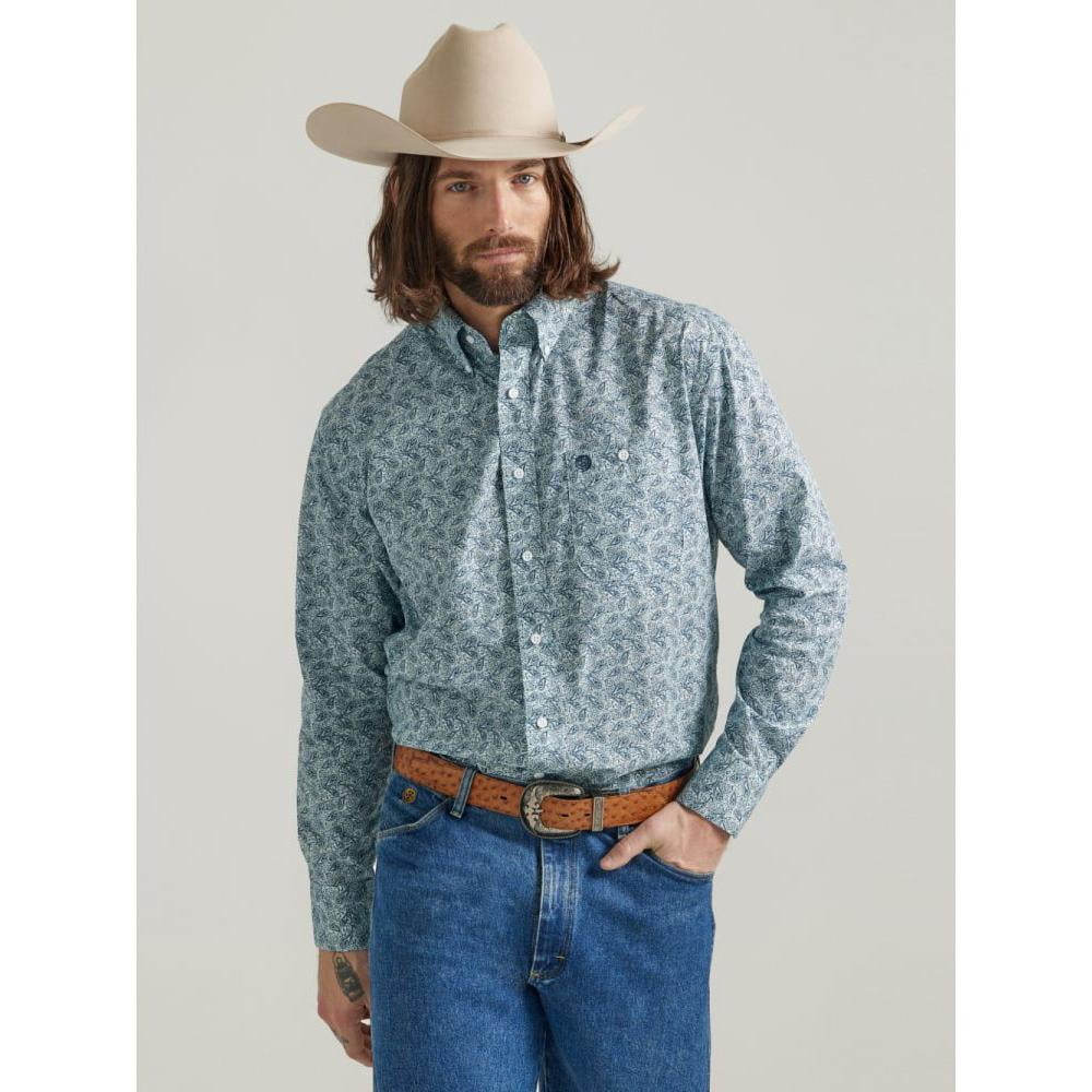 Wrangler Mens George Strait Shirt - Walmart.com
