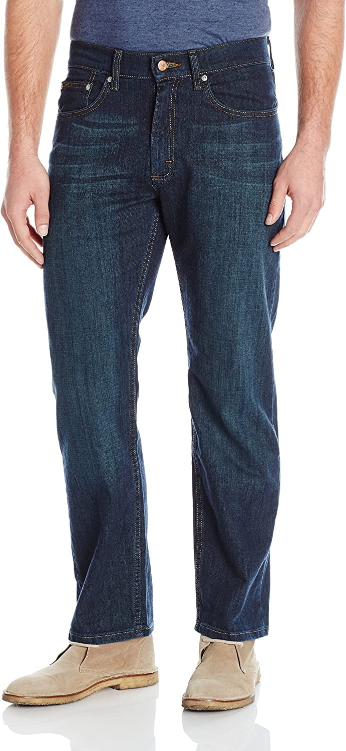 Wrangler Mens Jeans Dark 36X30 Classic Straight Leg Stretch 36 ...