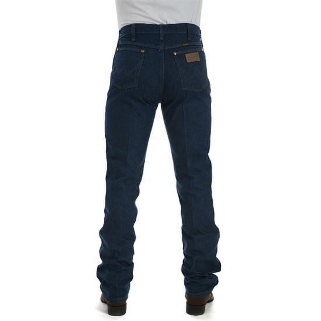 Wrangler Men's 13Mwz Prewashed Regular Fit Jeans Tall - 13MWZPW_X6 30W ...