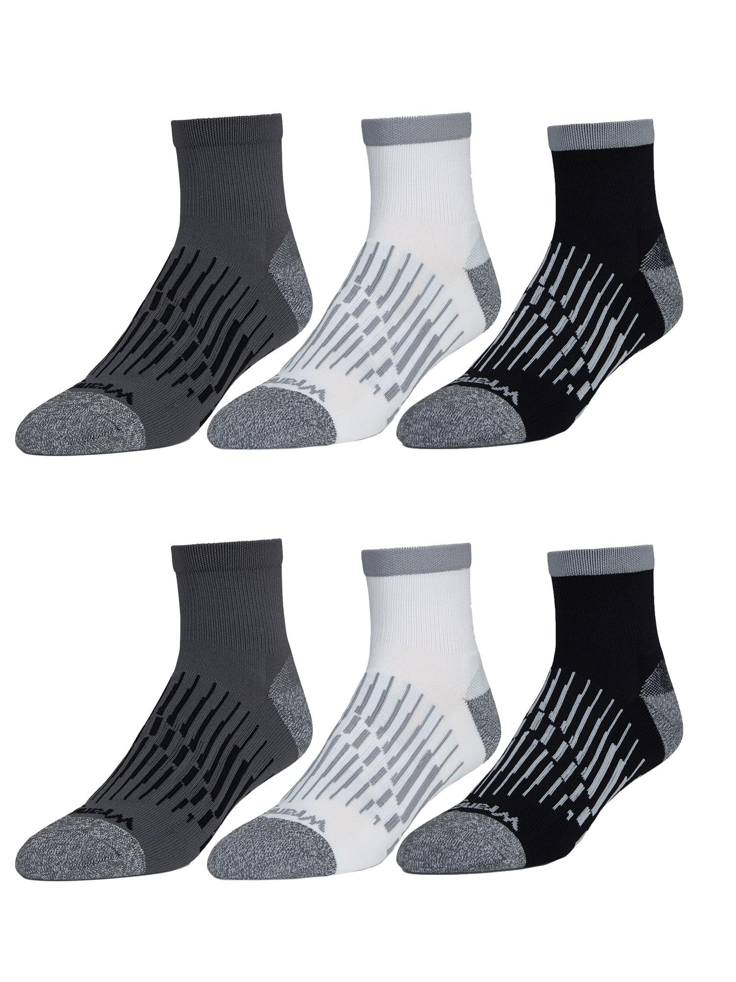 Wrangler Peak Light Compression Ankle Socks for Men, Size 13-15, White ...