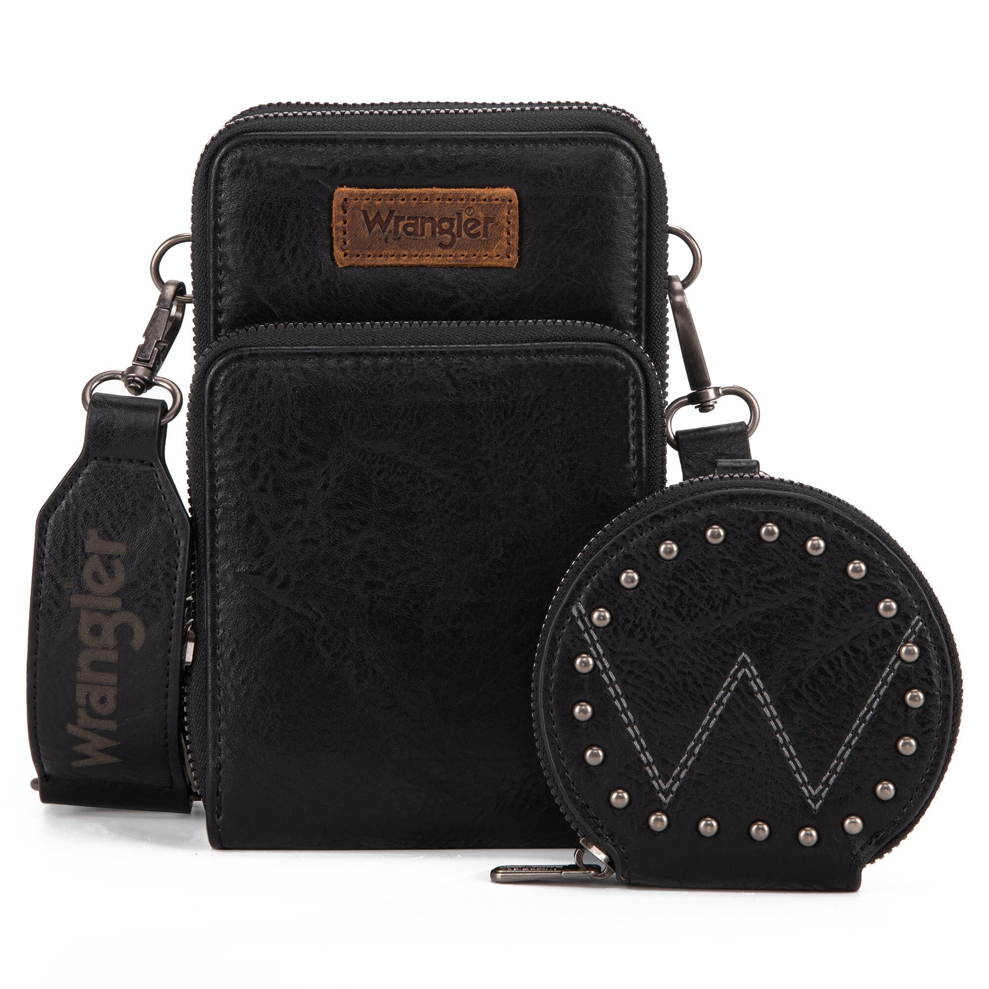 Wrangler RFID Blocking Crossbody Purses for Women Cell Phone Wallet ...