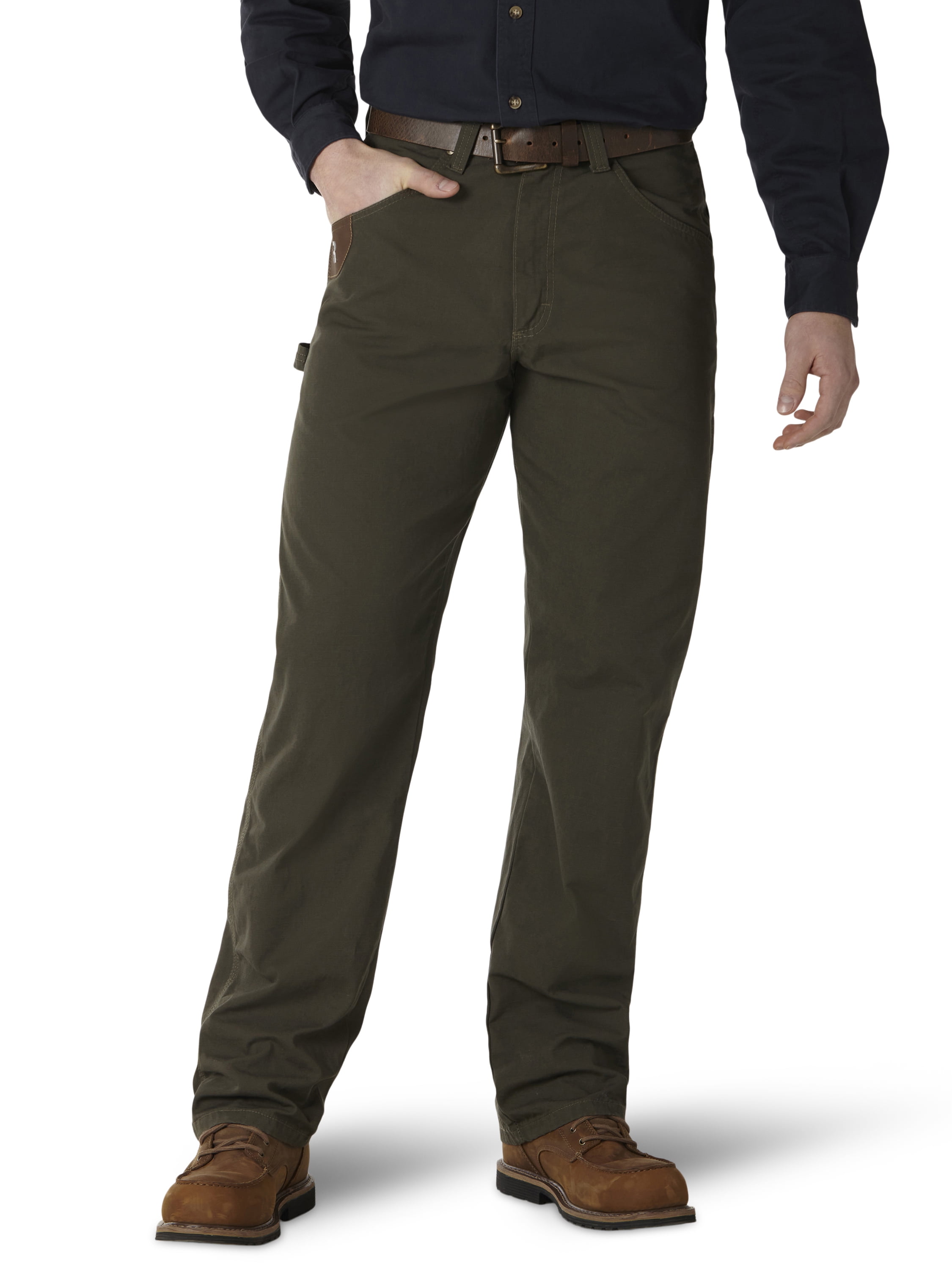 Wrangler® Men's and Big Men's Riggs Carpenter Pant with Tool Pocket ...