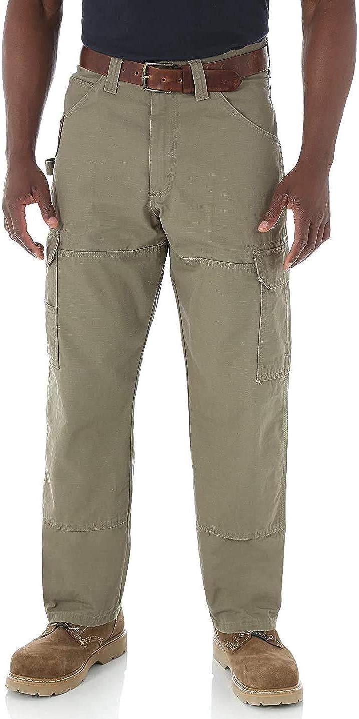 Wrangler RIGGS WORKWEAR Ripstop Ranger Pant - Bark - Walmart.com