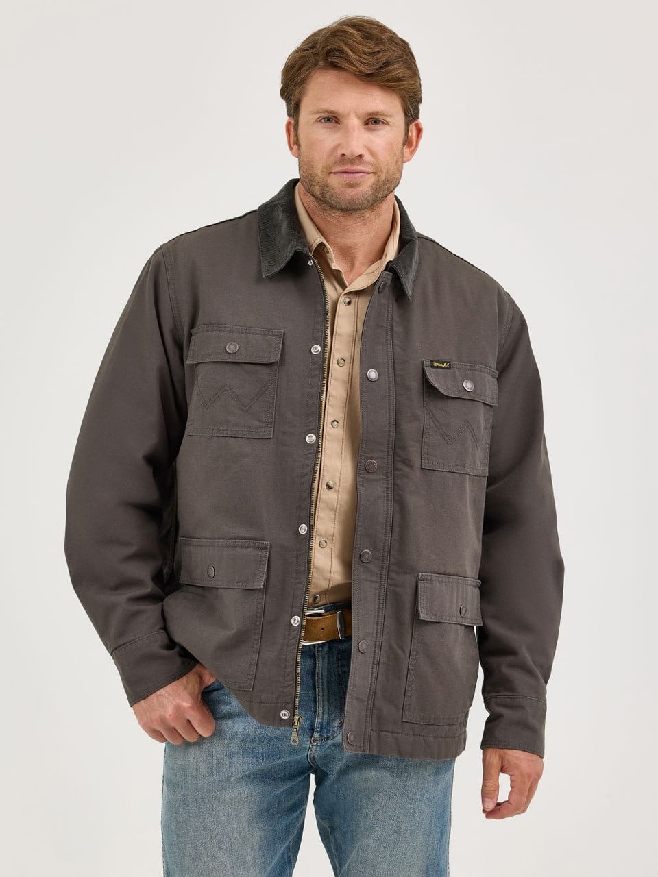 Wrangler Raven Lined Barn Coat - Mens Jacket - 112367620 - Walmart.com